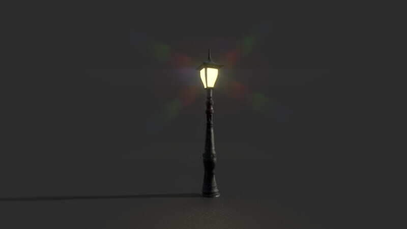 ArtStation - streetlight 3D Model