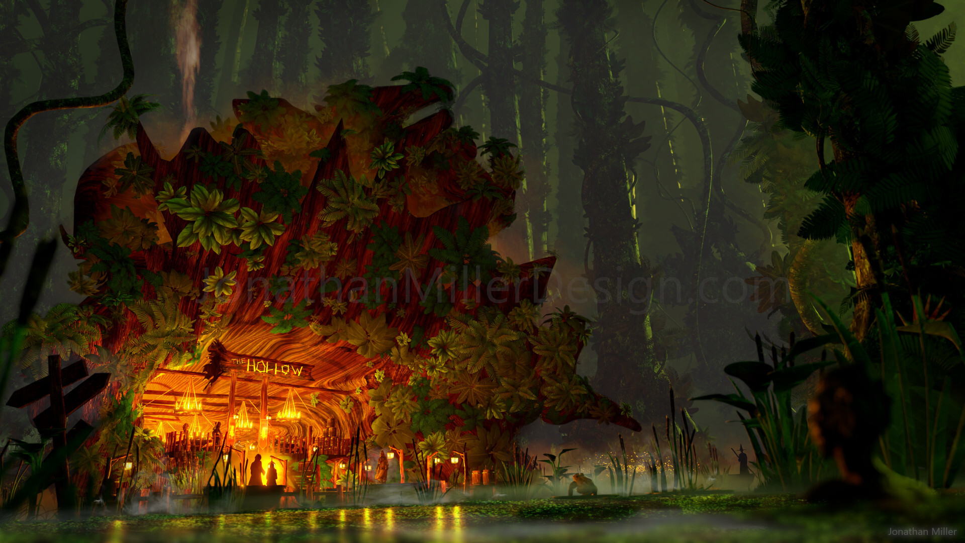 ArtStation - Fantasy Tavern