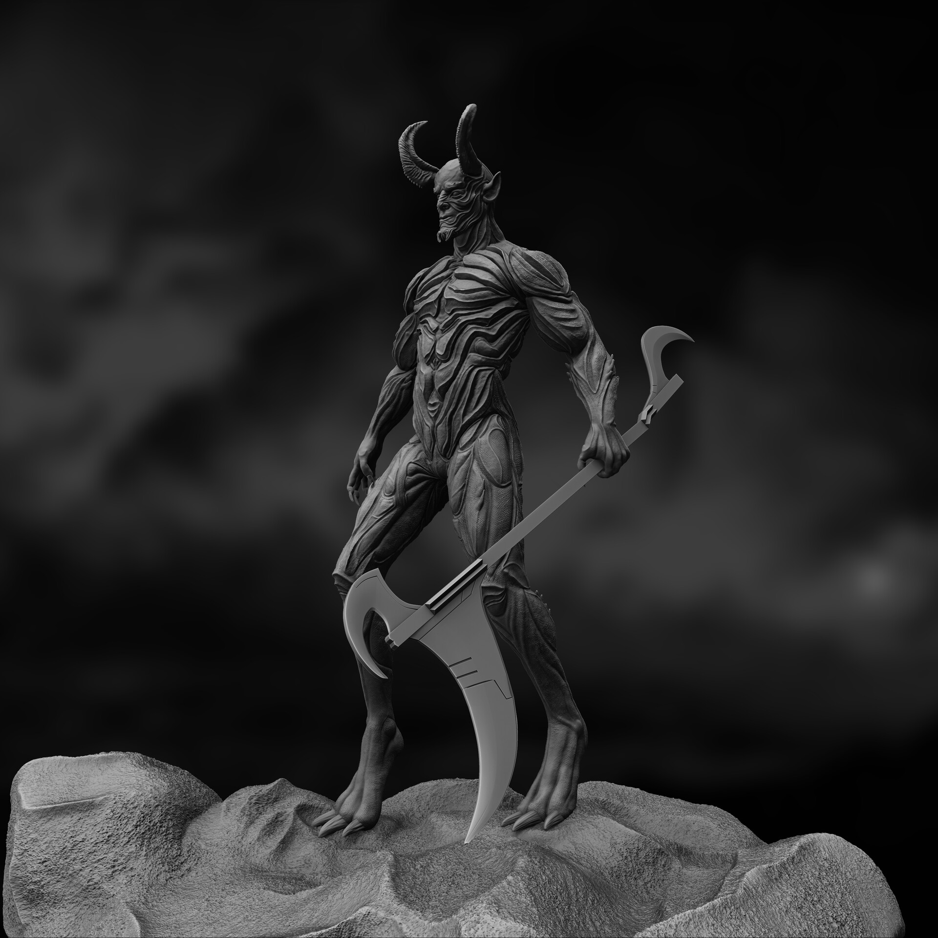 ArtStation - Devil DIgital Sculpt