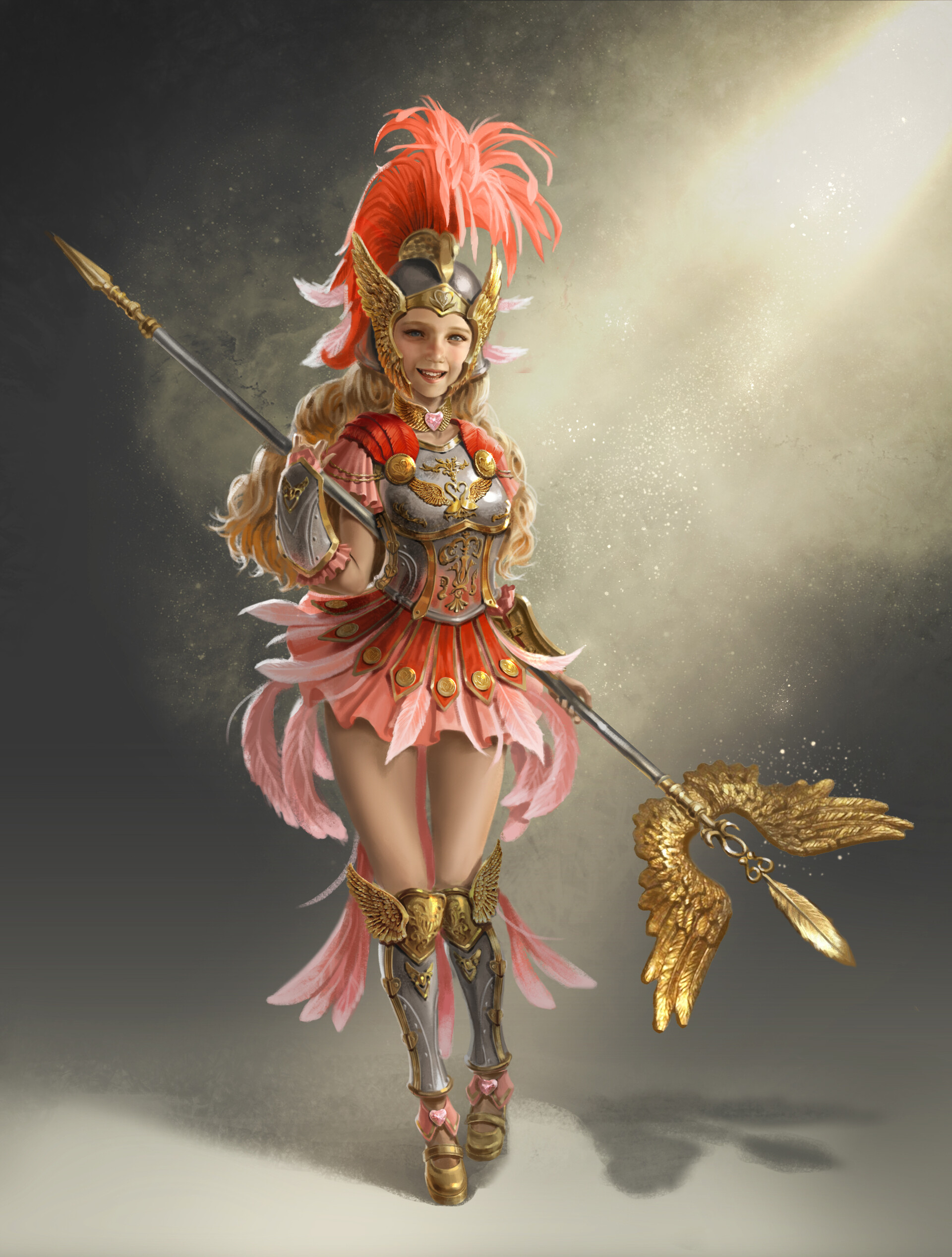 ArtStation - flamingo soldier