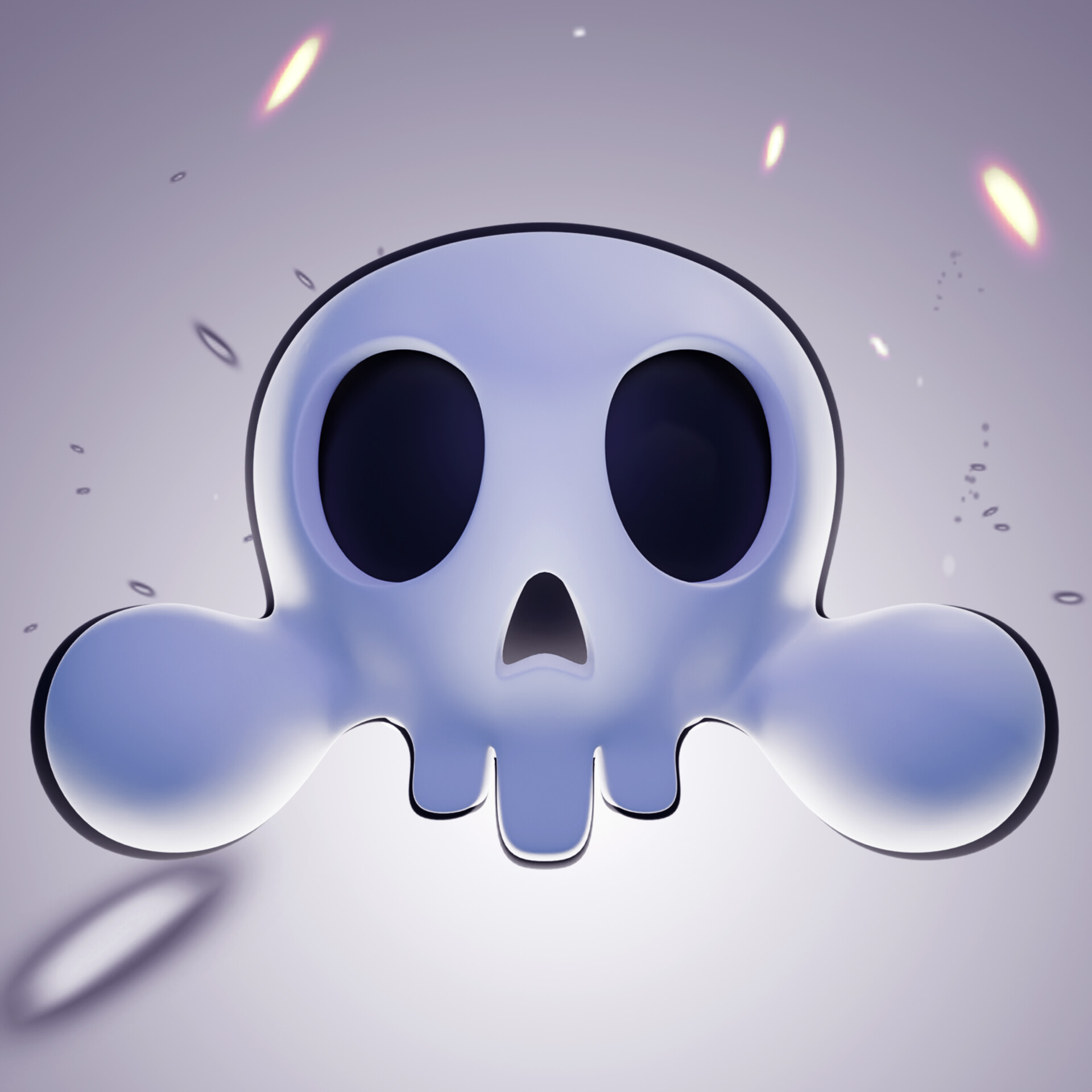 ArtStation - stylized / funny 3D mask #blender