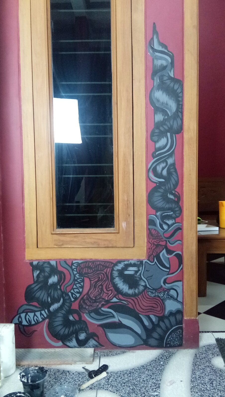 Nur Aziera - Mural Project at RKS