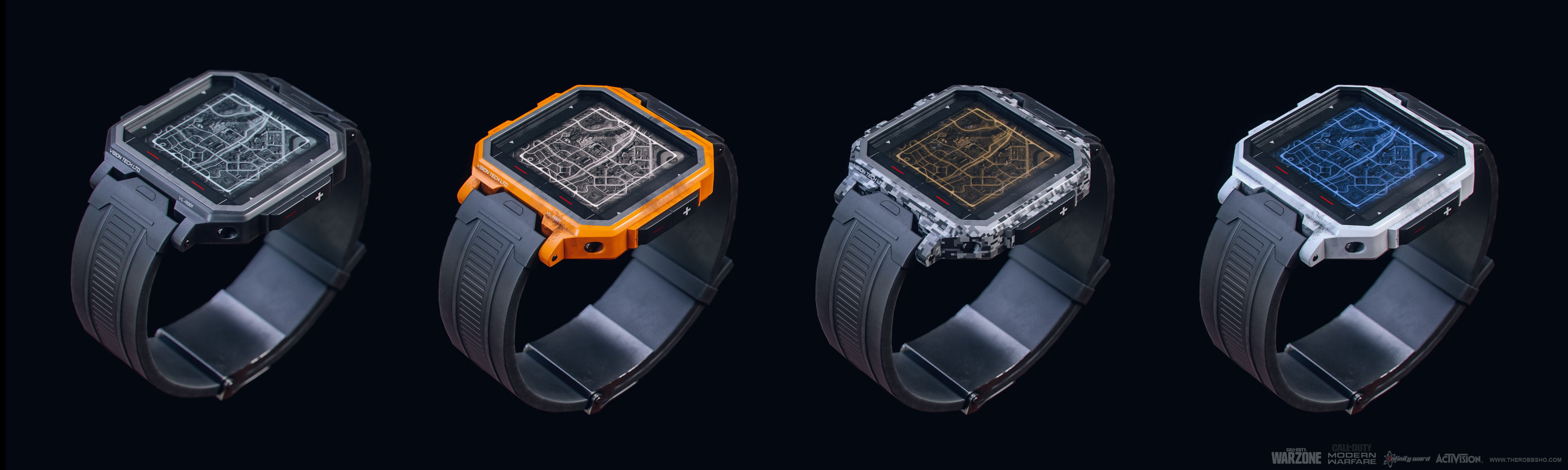 Robb Shoberg - Warzone, Modern Warfare Watches