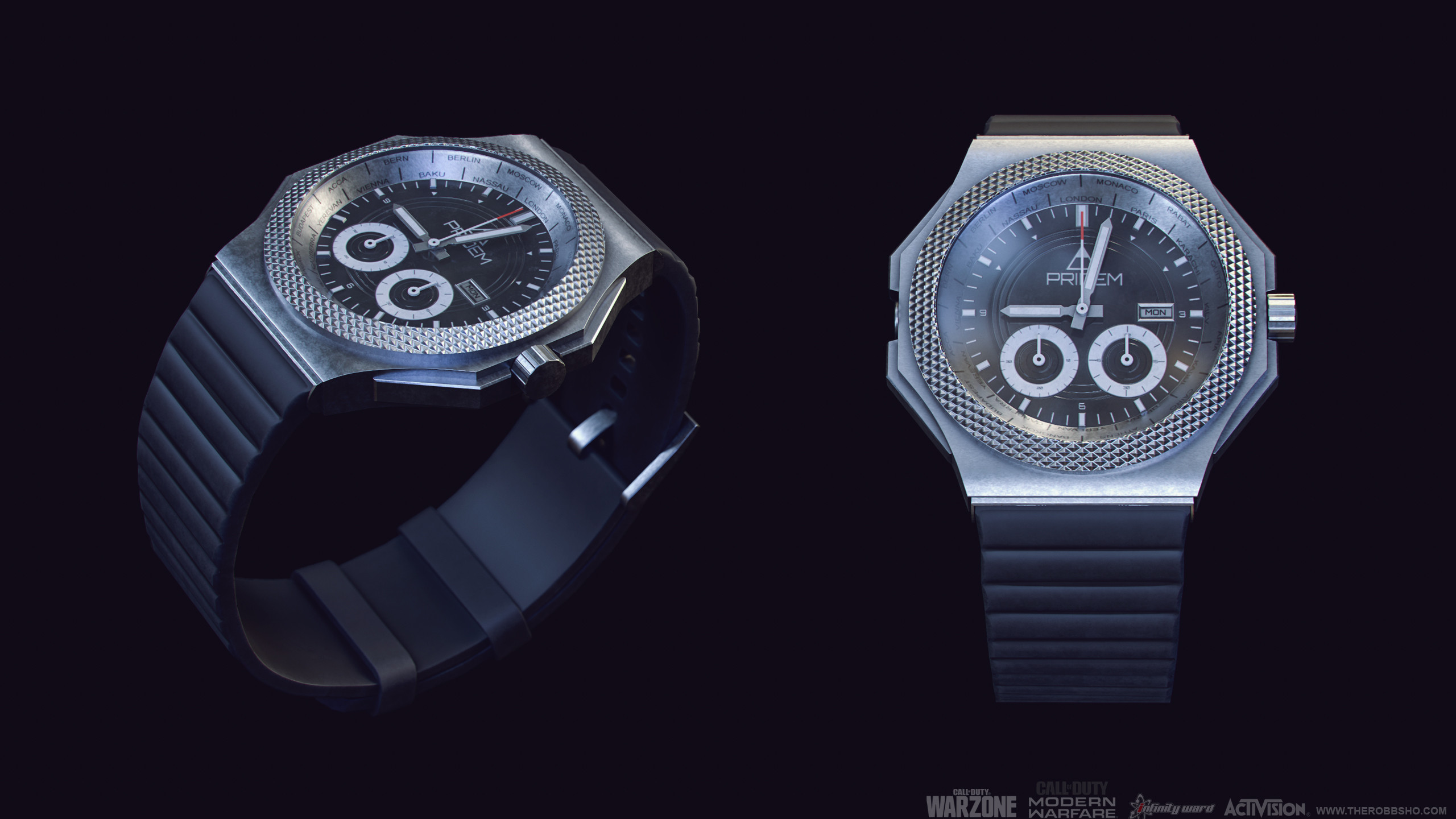 Robb Shoberg - Warzone, Modern Warfare Watches