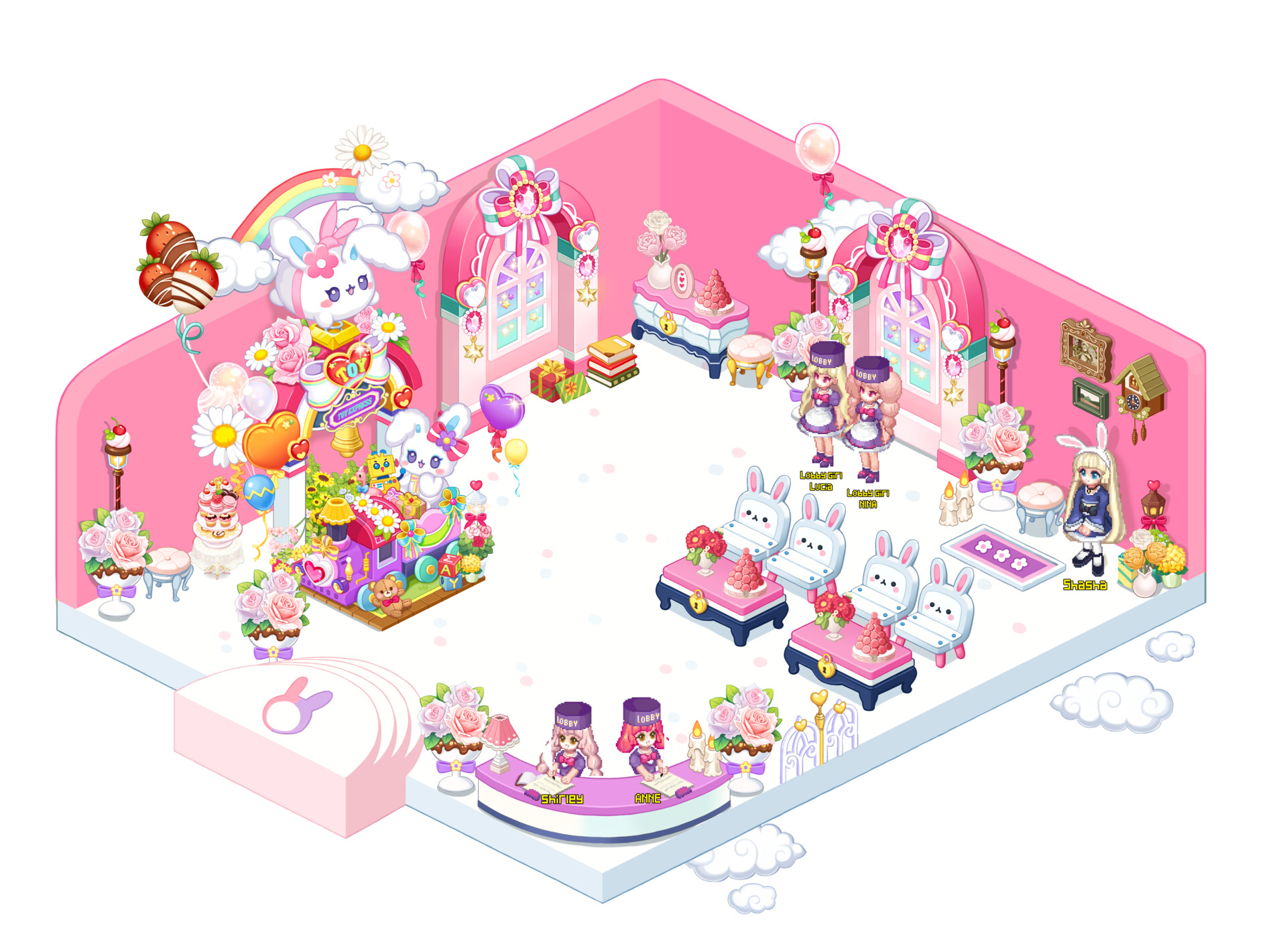 ArtStation - Pink rabbit