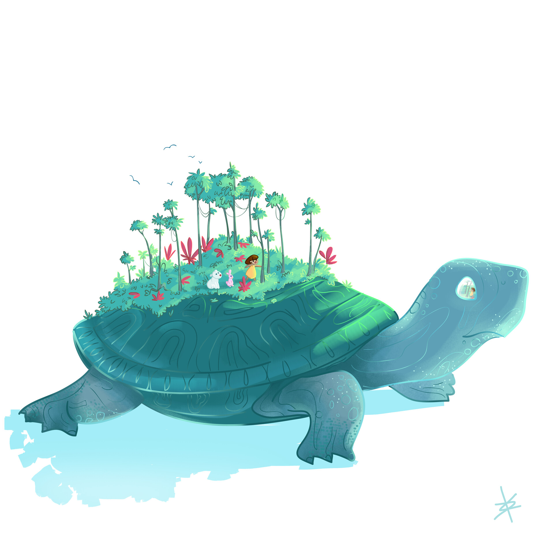 ArtStation - Giant Turtle