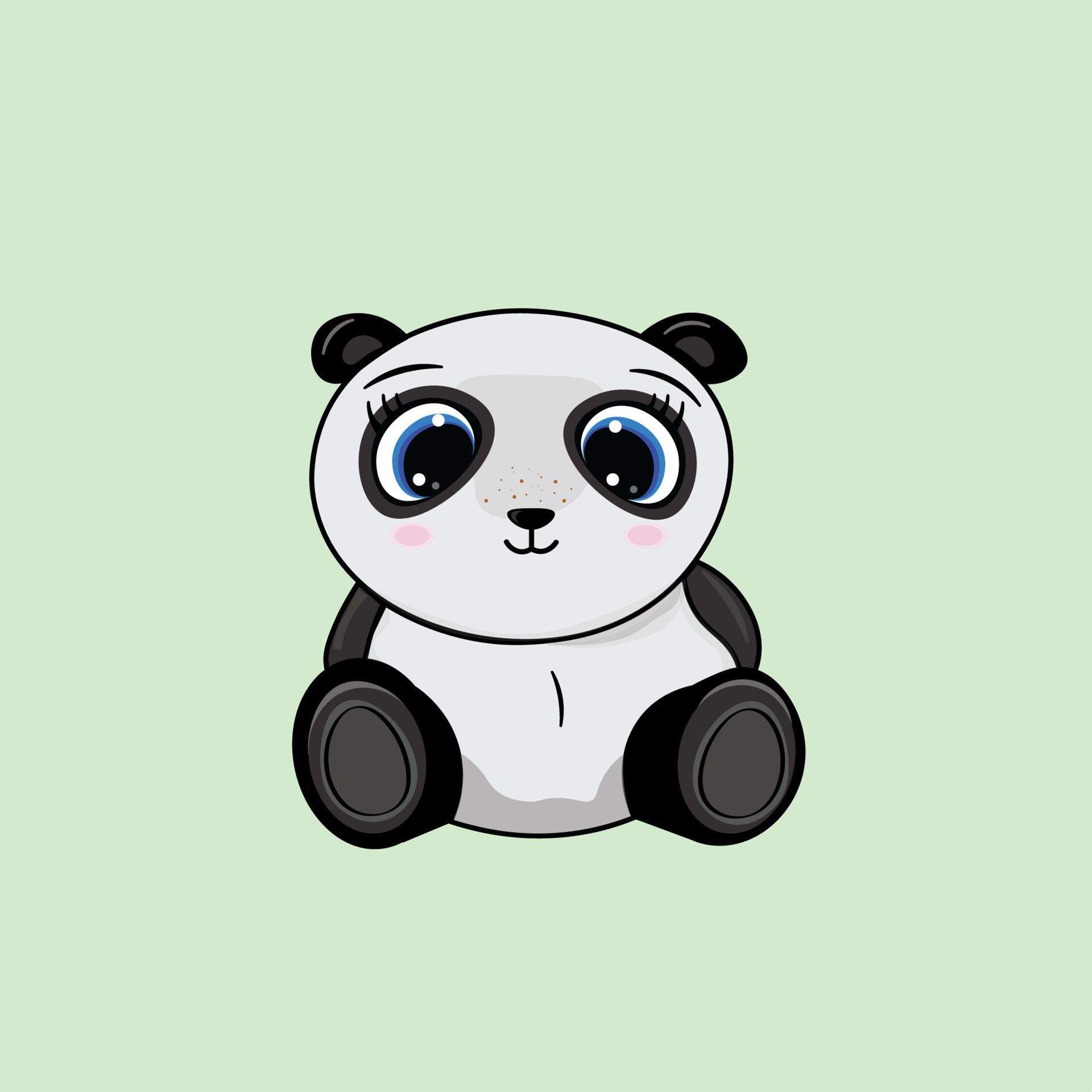 ArtStation - Awww little panda