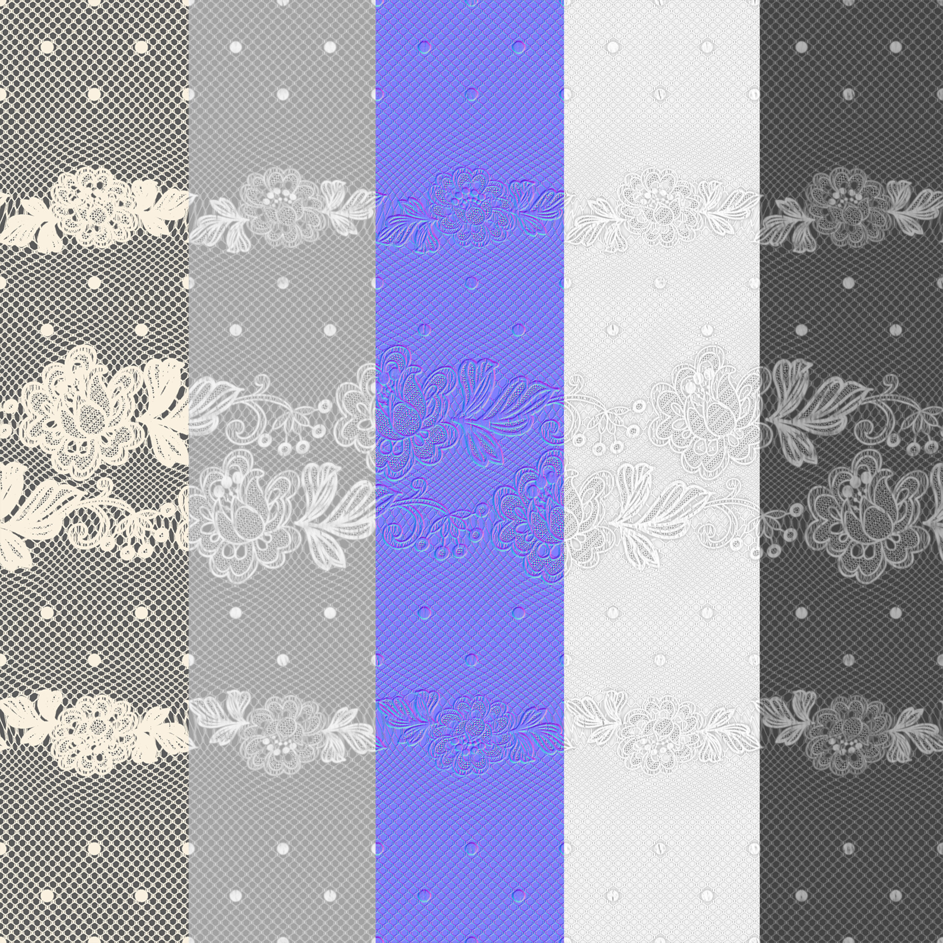 Stephanie Roberge - Doily - Substance Designer/Unreal Engine 5