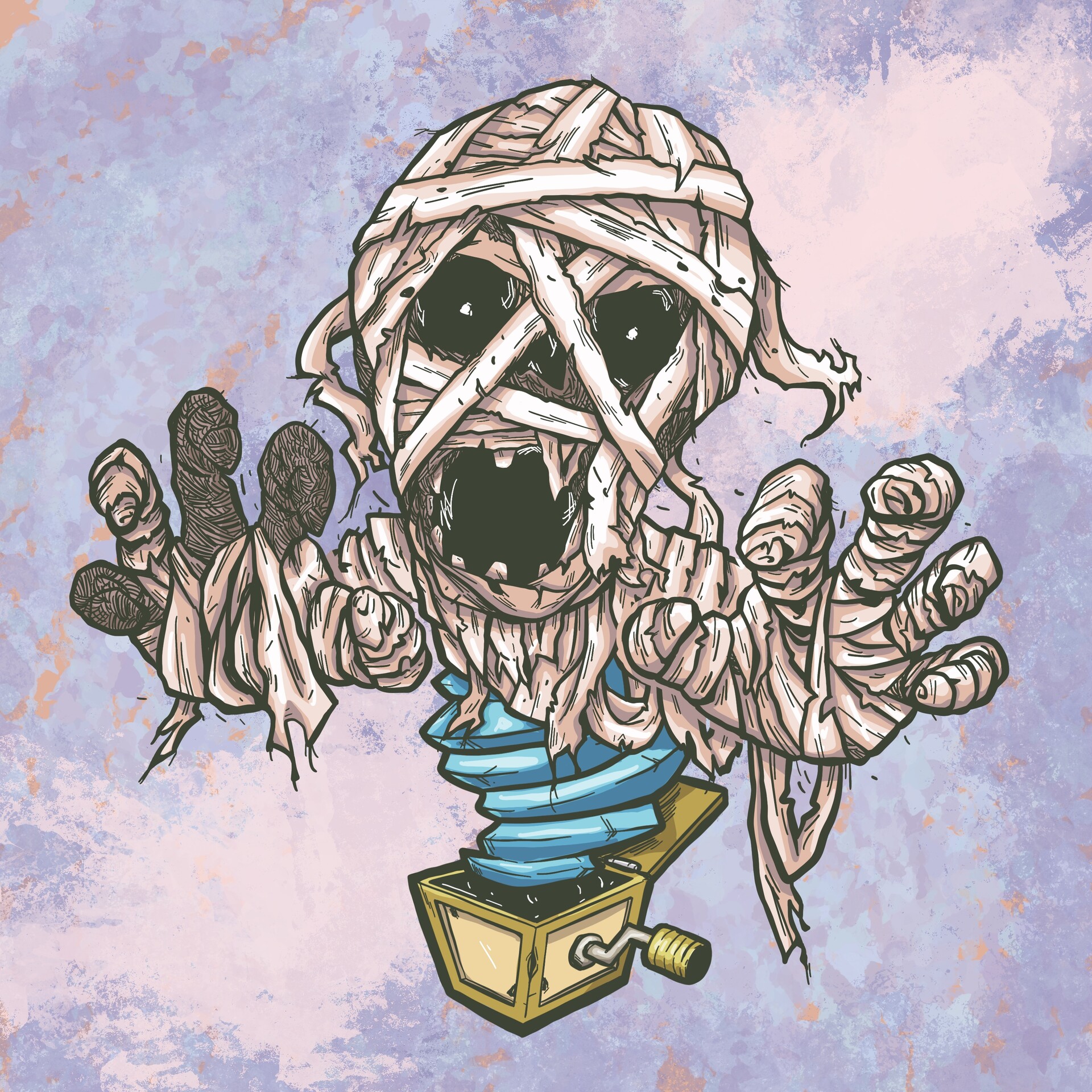 ArtStation - Mummy - Monster in Box