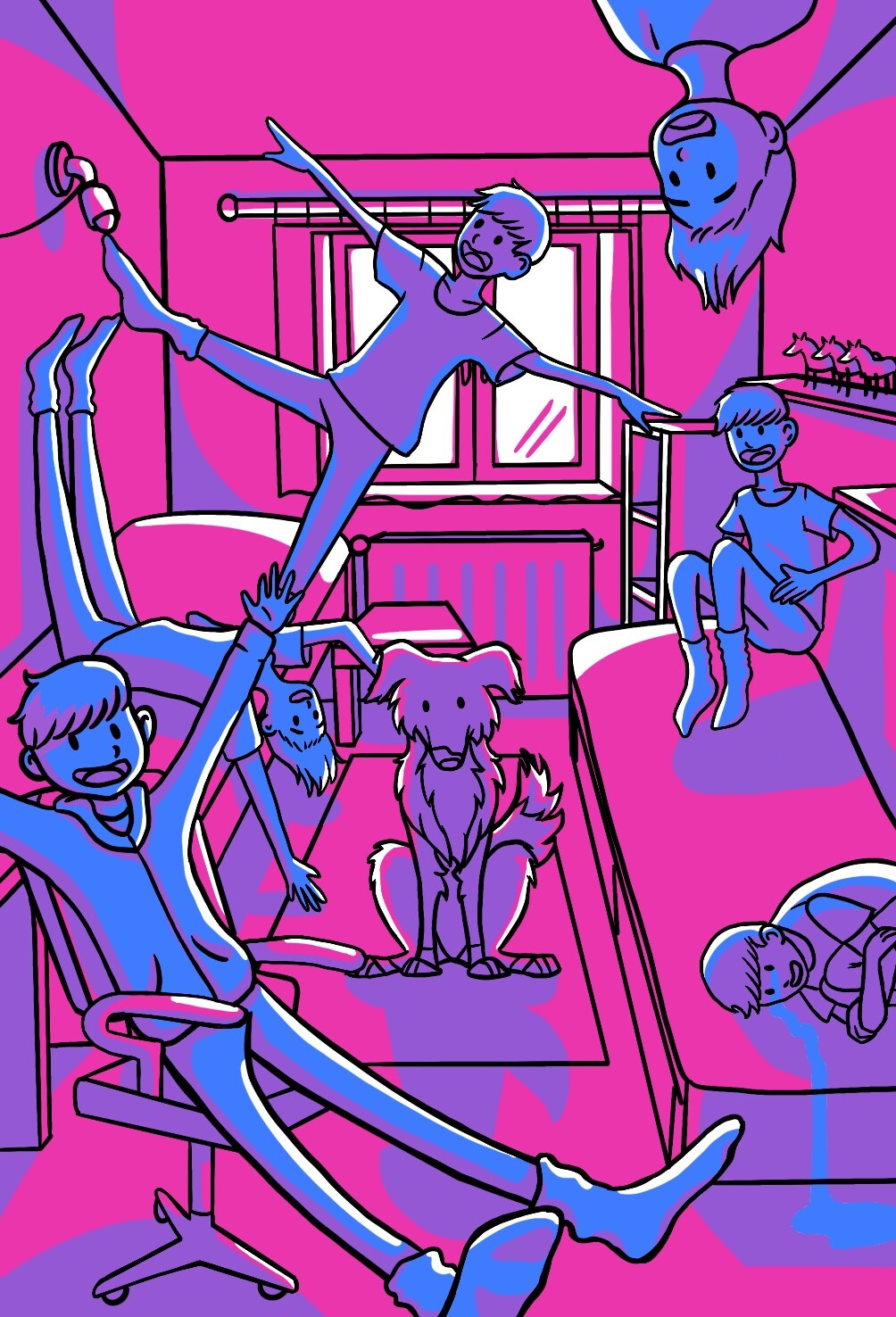 ArtStation - Comic ,,lockdown"