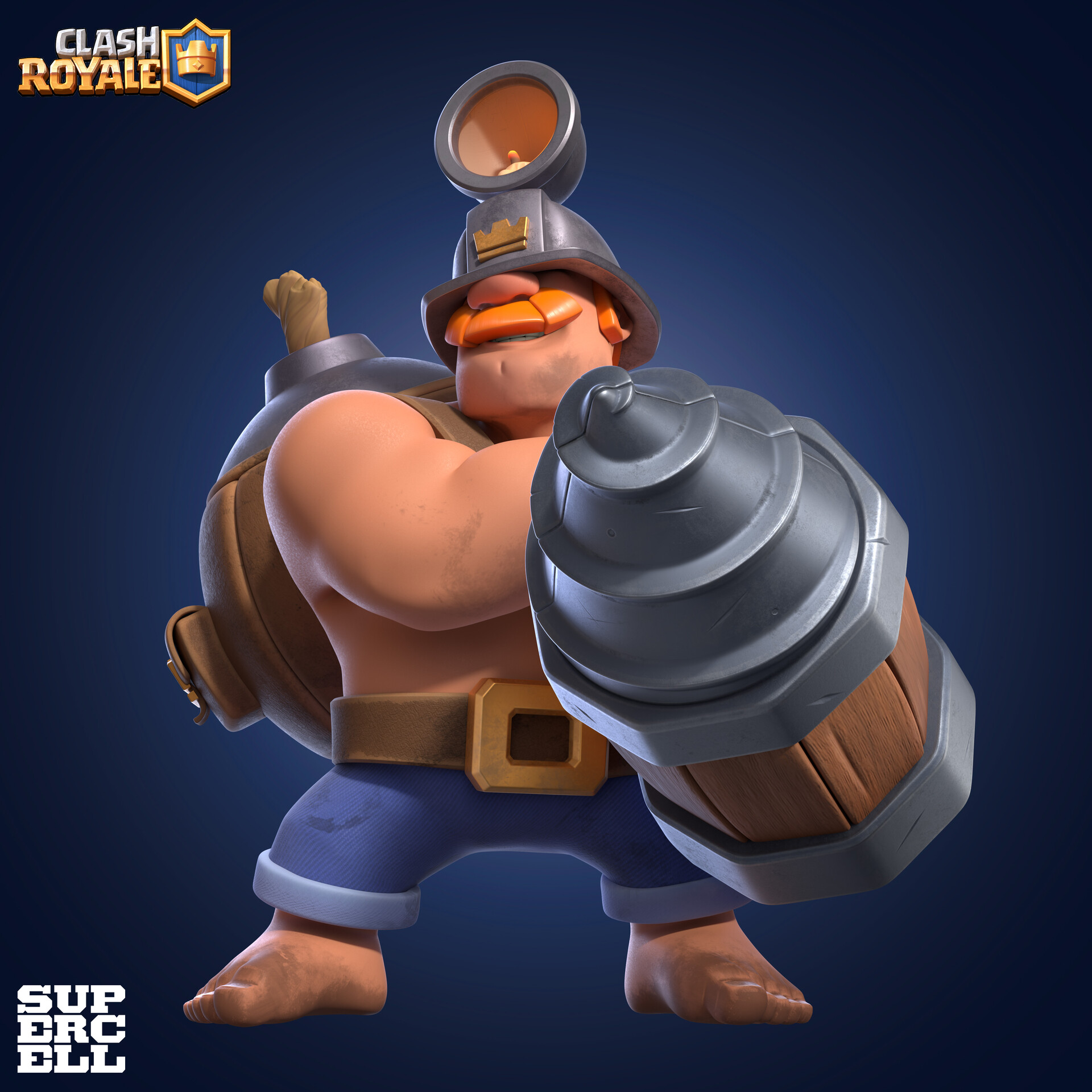 Etienne Schuffenecker - Mighty Miner Clash Royale Champion SUPERCELL