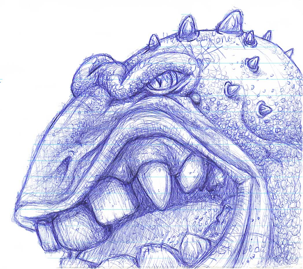 ArtStation - Meeting Sketch #1 Snarl