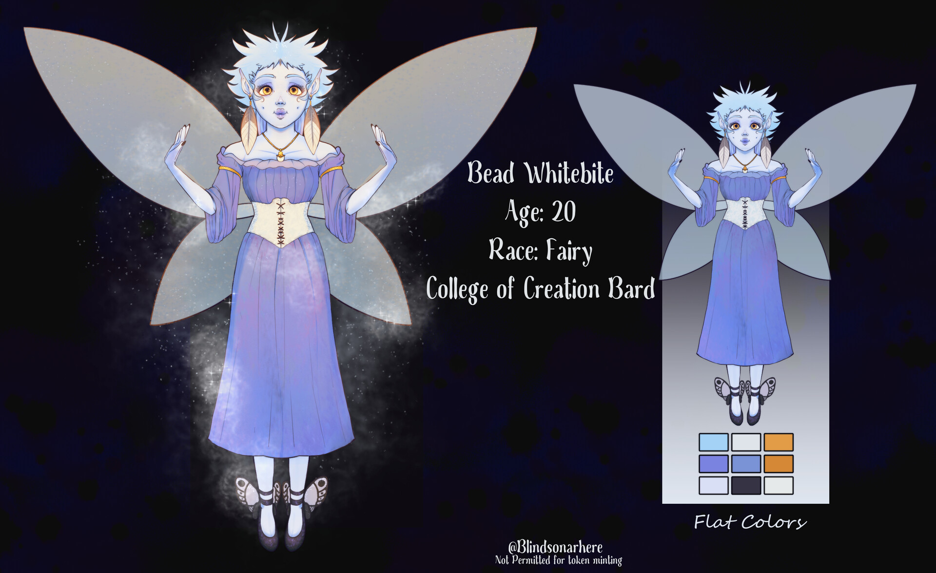 ArtStation - Fairy Bard Concept DND5e