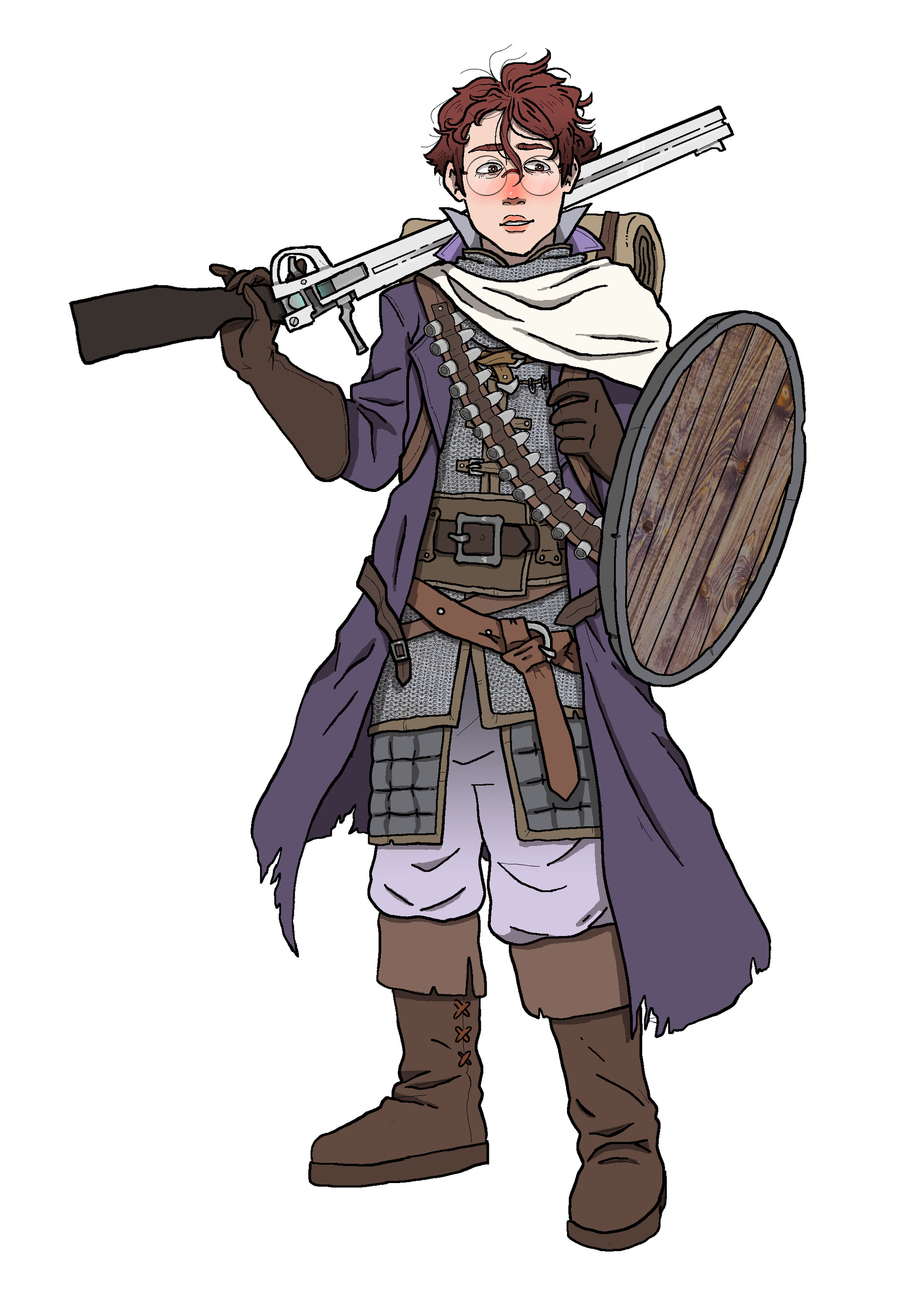 ArtStation - Anastasia, Human Fighter/Gunslinger