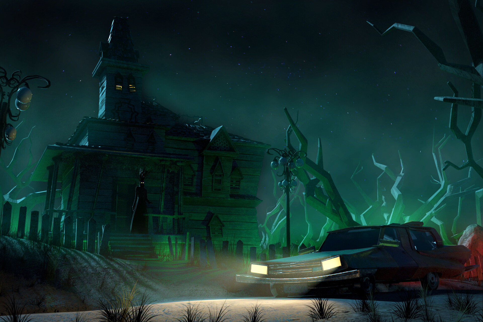 ArtStation - Haunted House