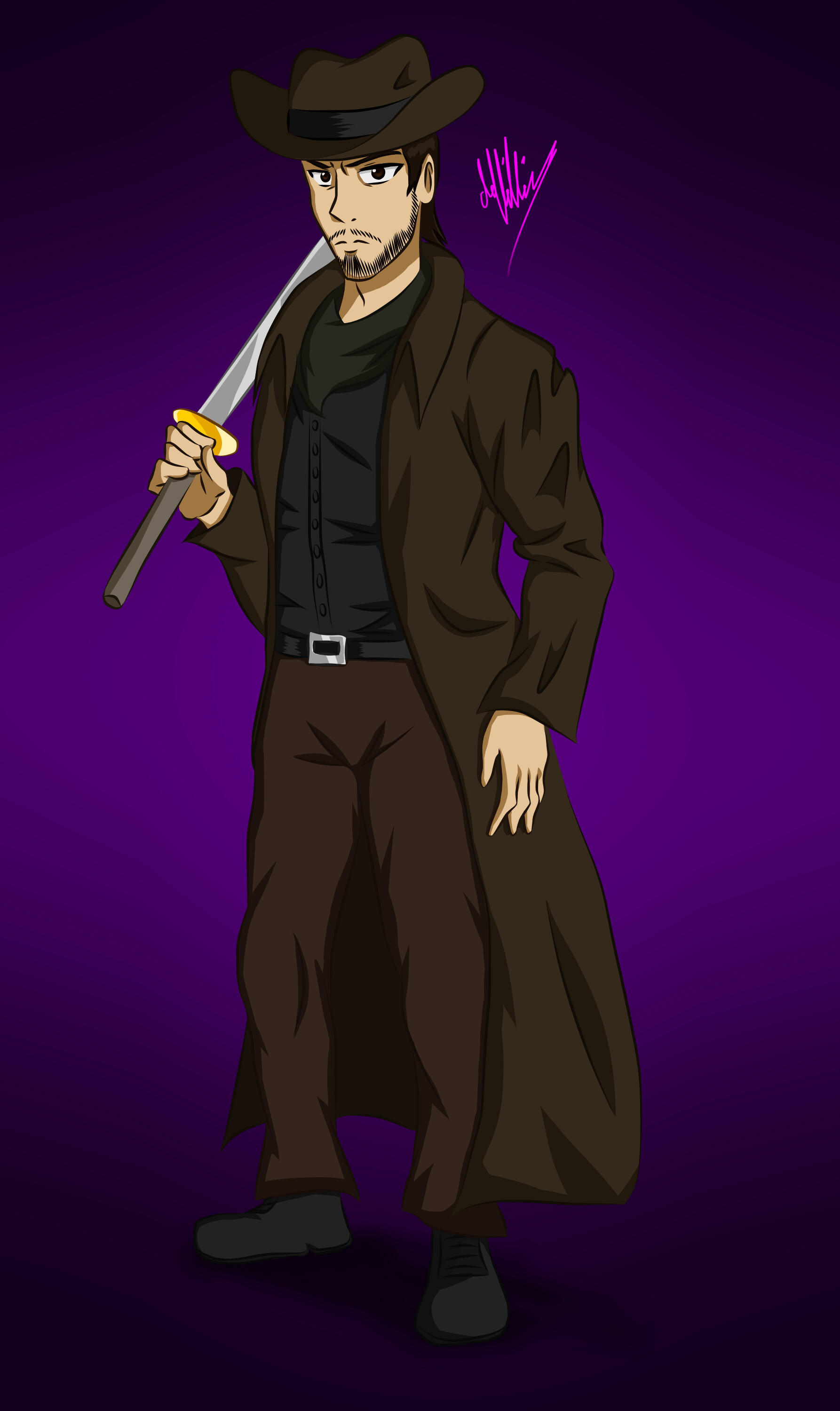 ArtStation - Humanity Has Fallen - Logan Dawson (Full Body)