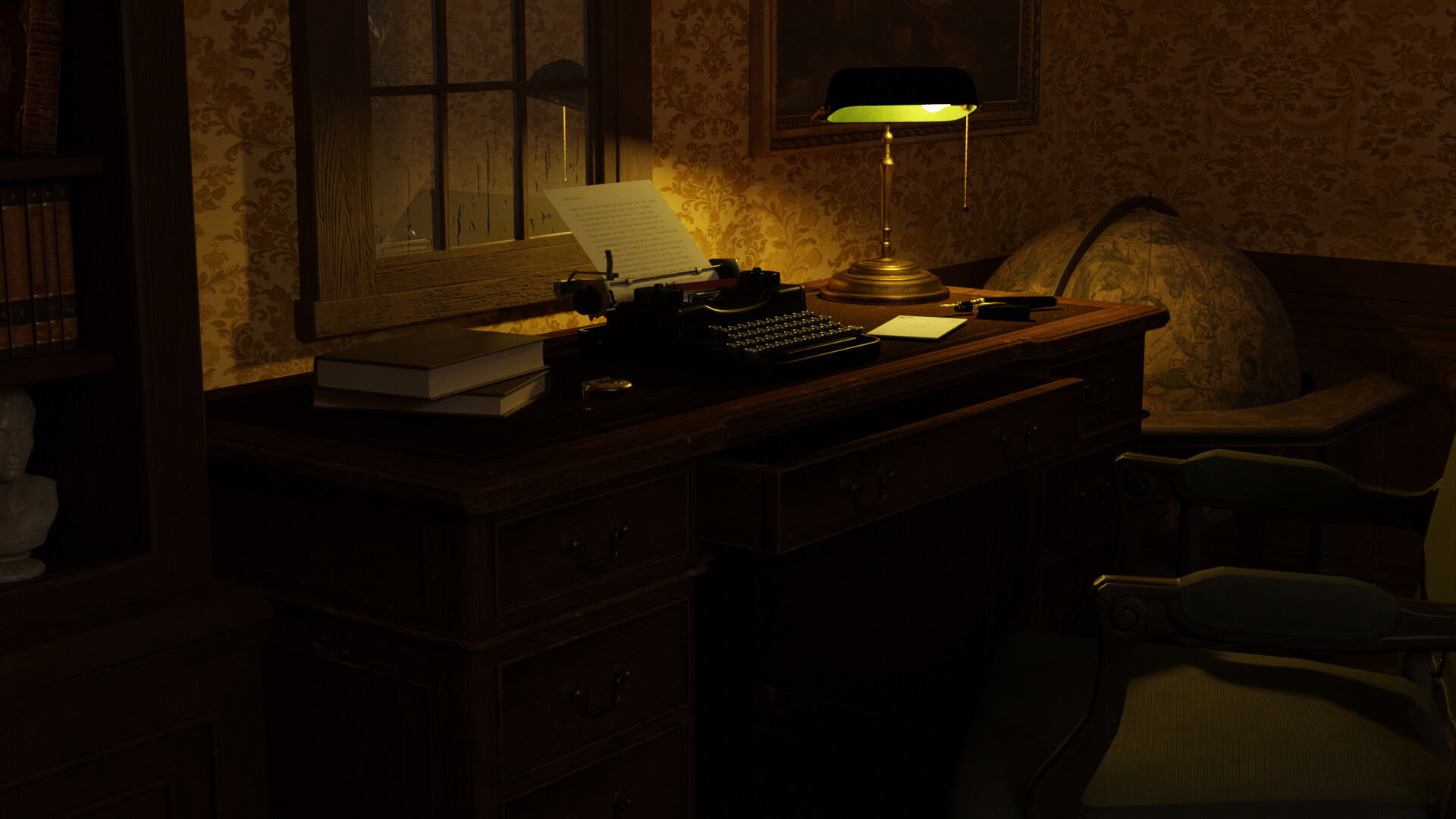 ArtStation - Victorian office