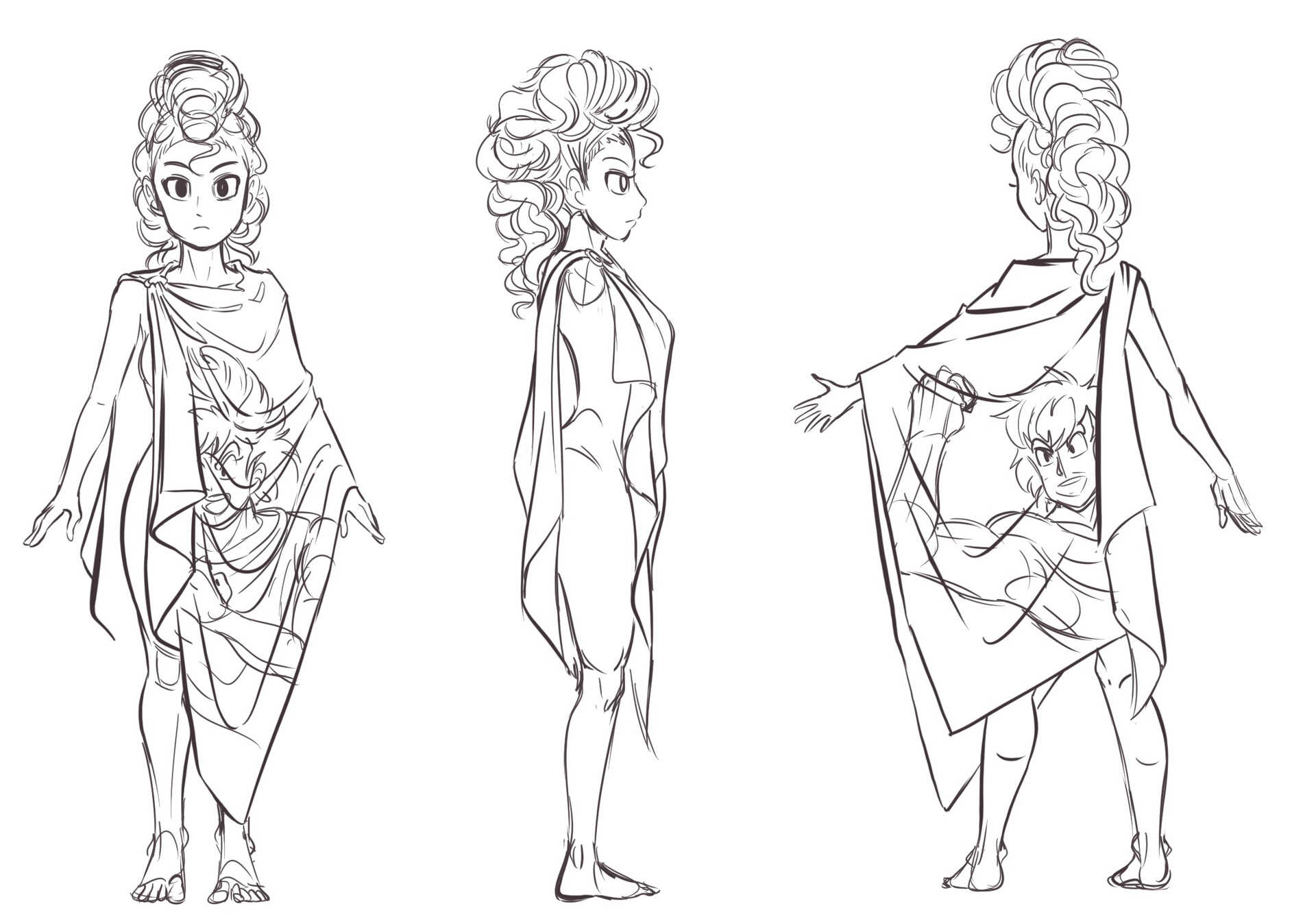 ArtStation - Initial Costume Designs