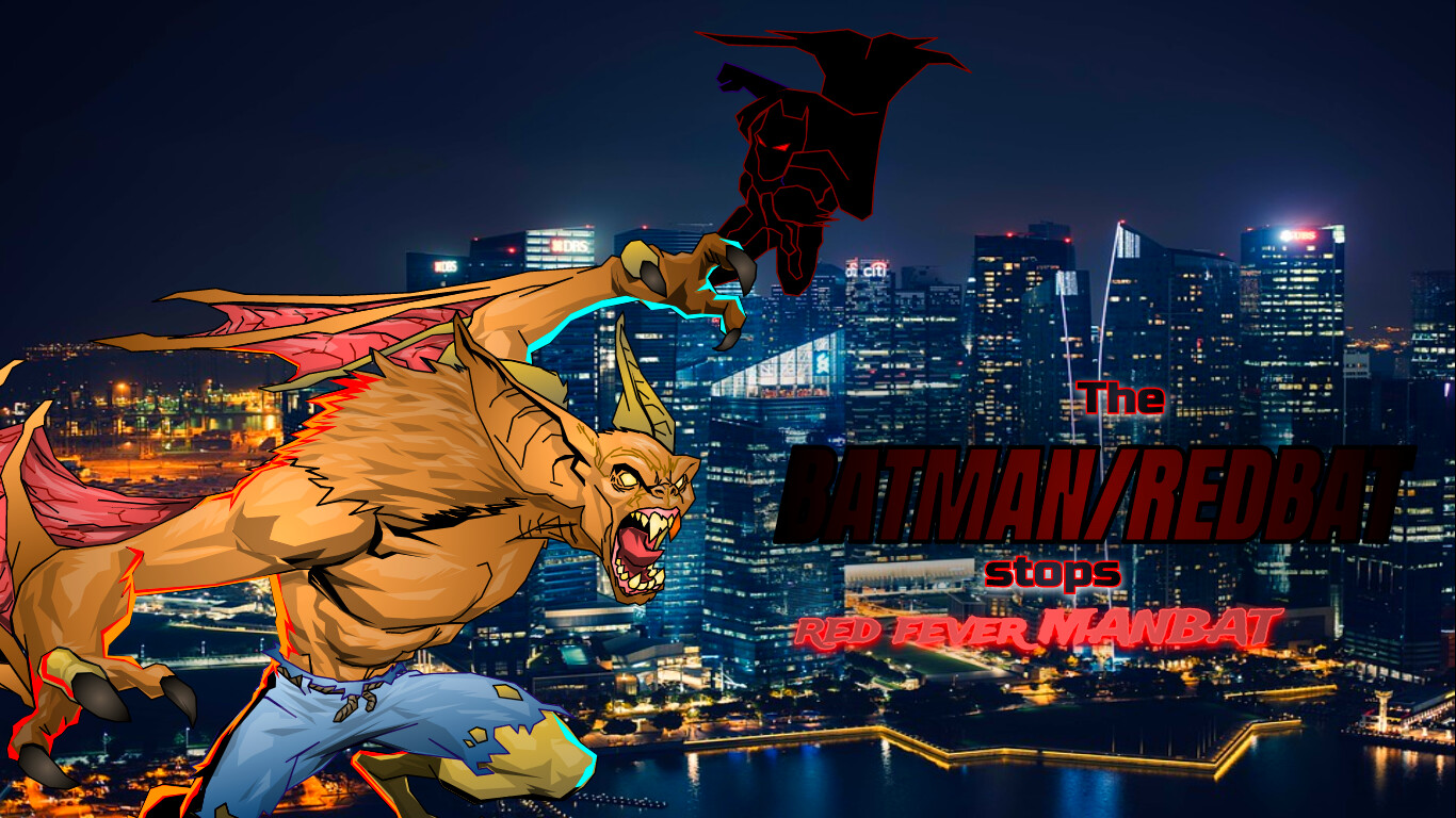 ArtStation - Batman book 6 : batman/ red - bat stops red fever manbat