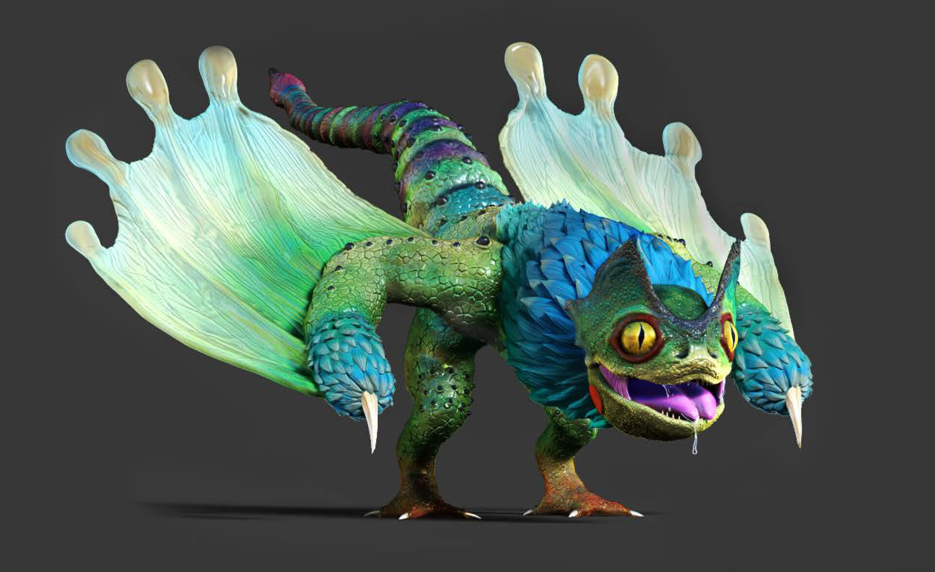 ArtStation - Creature Sculpt - Pukei-Pukei