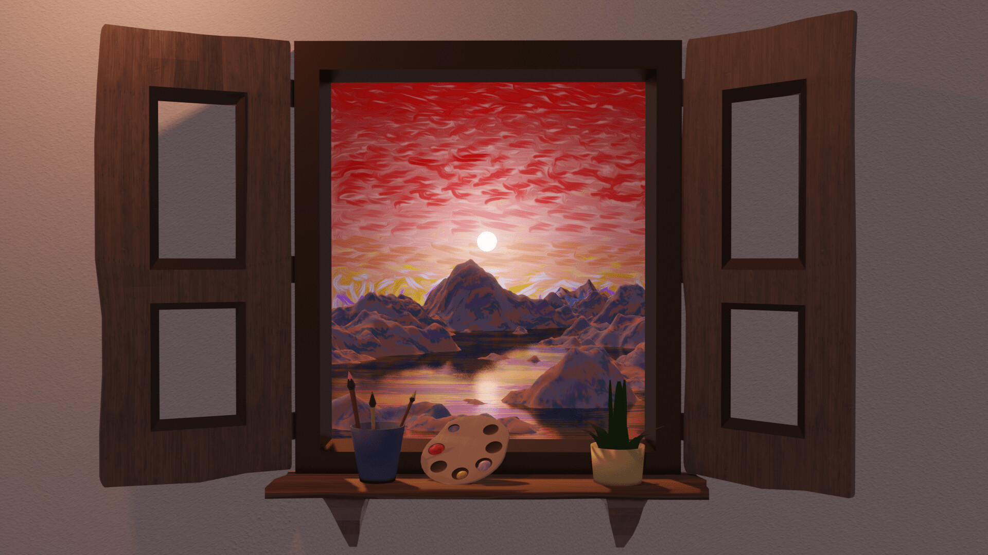 ArtStation - Fauvism Window