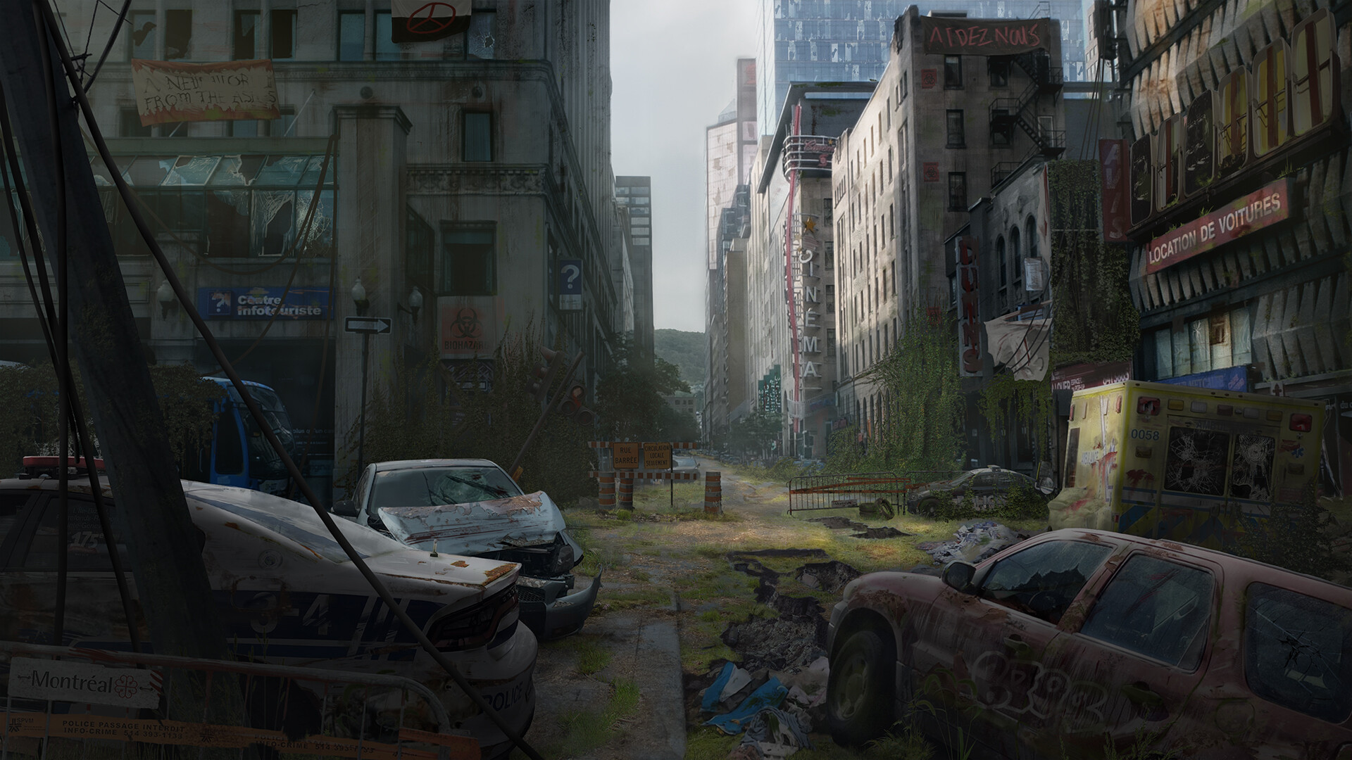 ArtStation - Lost City of Montreal