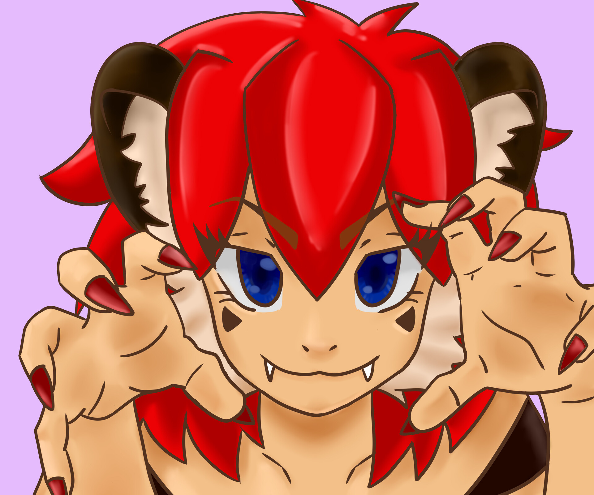 ArtStation - Fanart of "Tina" - character created by Nekonny (Creator ...