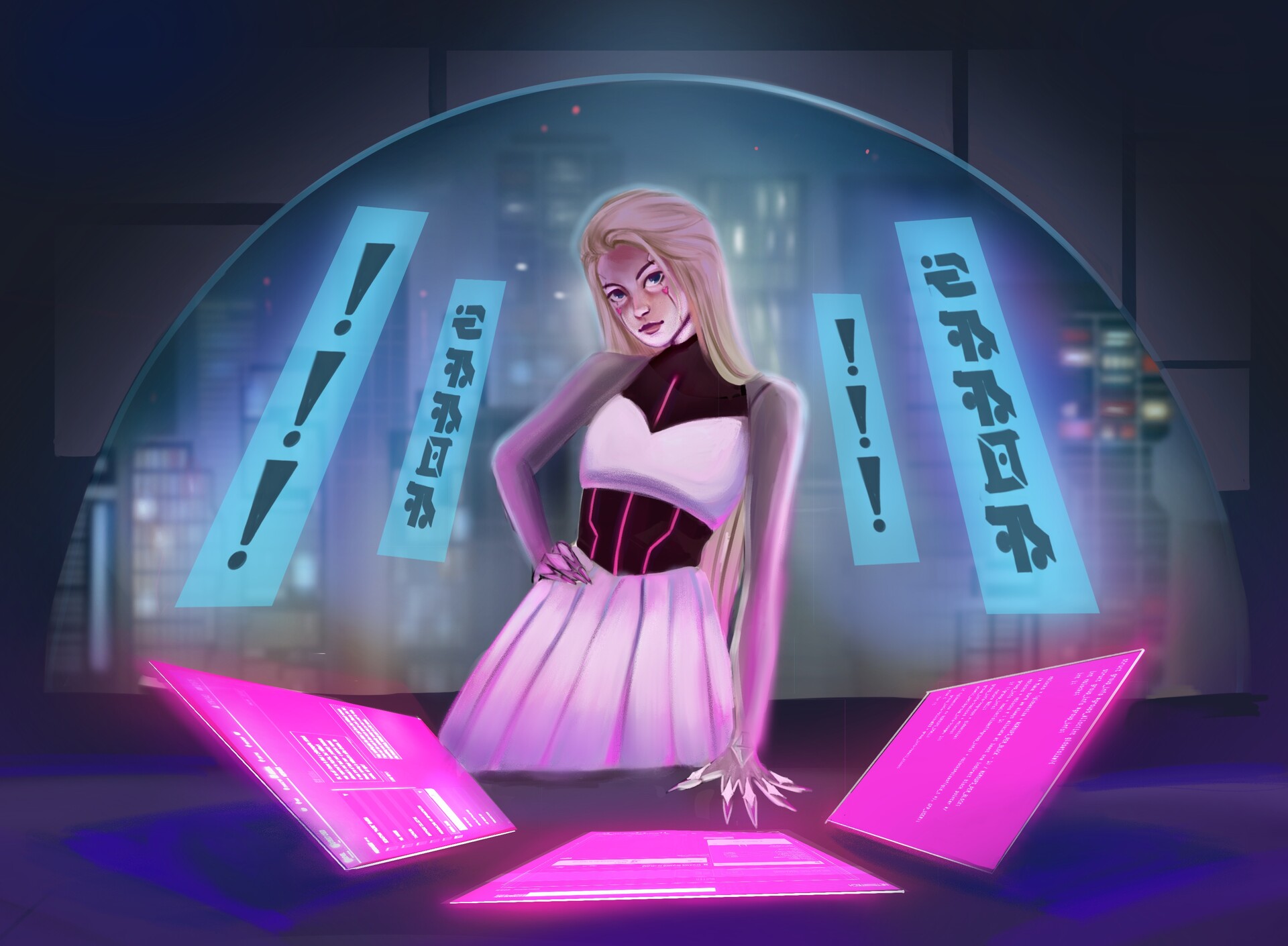 ArtStation - Gwen The Disruptor