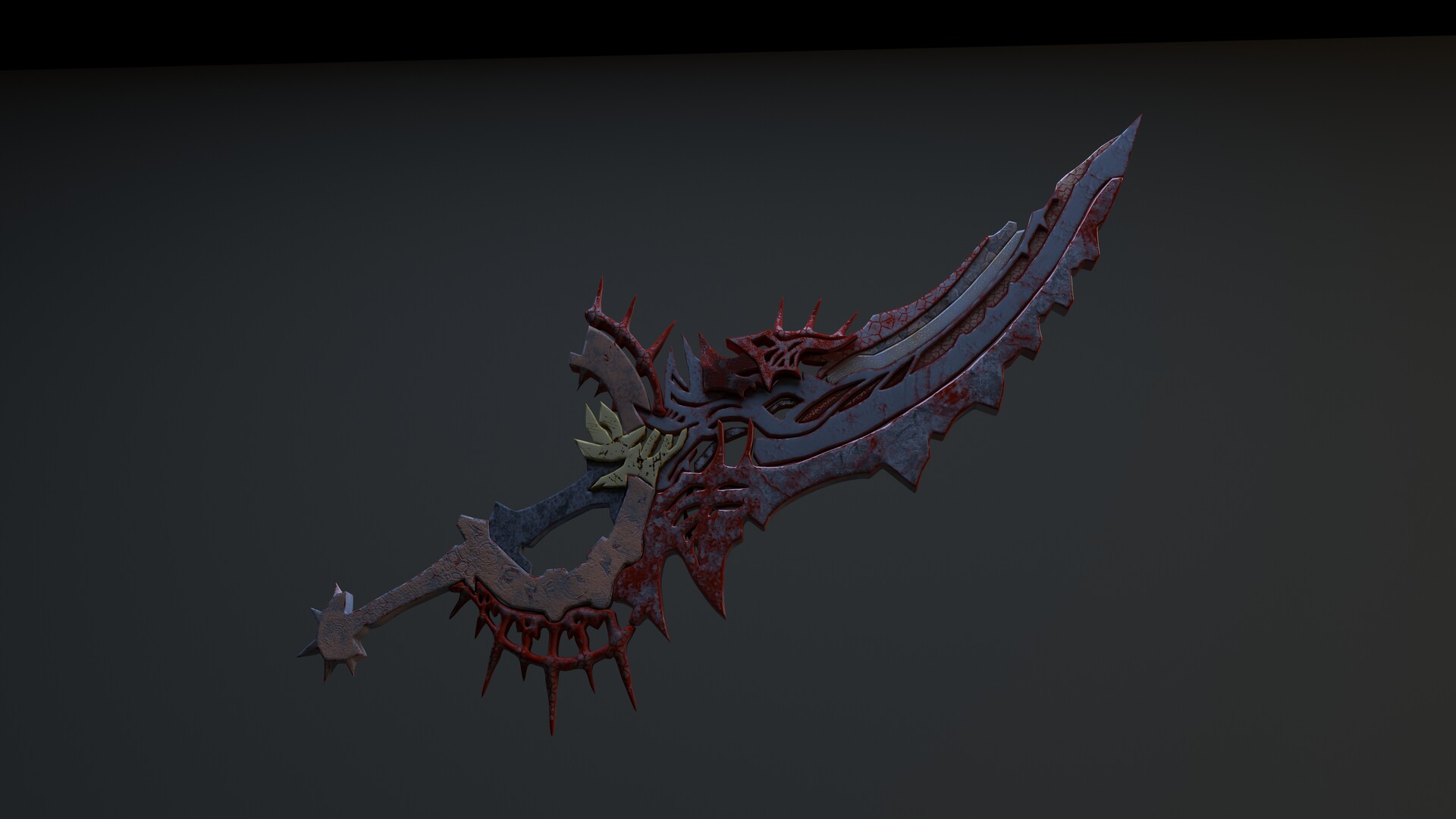 ArtStation - Bloody Sword Model