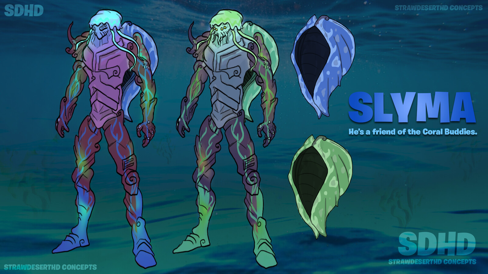 StrawDesertHD - Slyma Outfit Concept for Fortnite (Fan-Made)