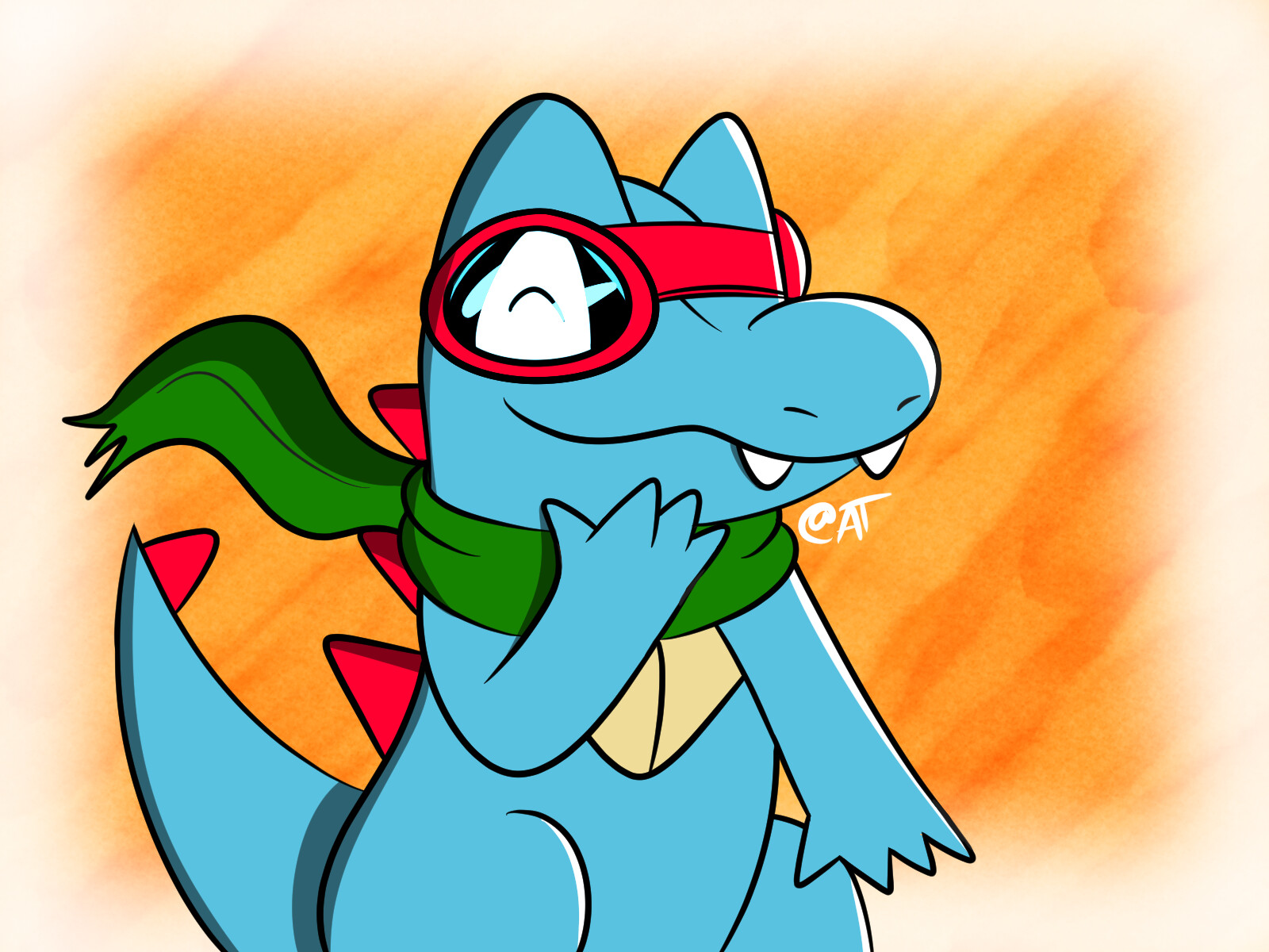 ArtStation - Vector The Totodile