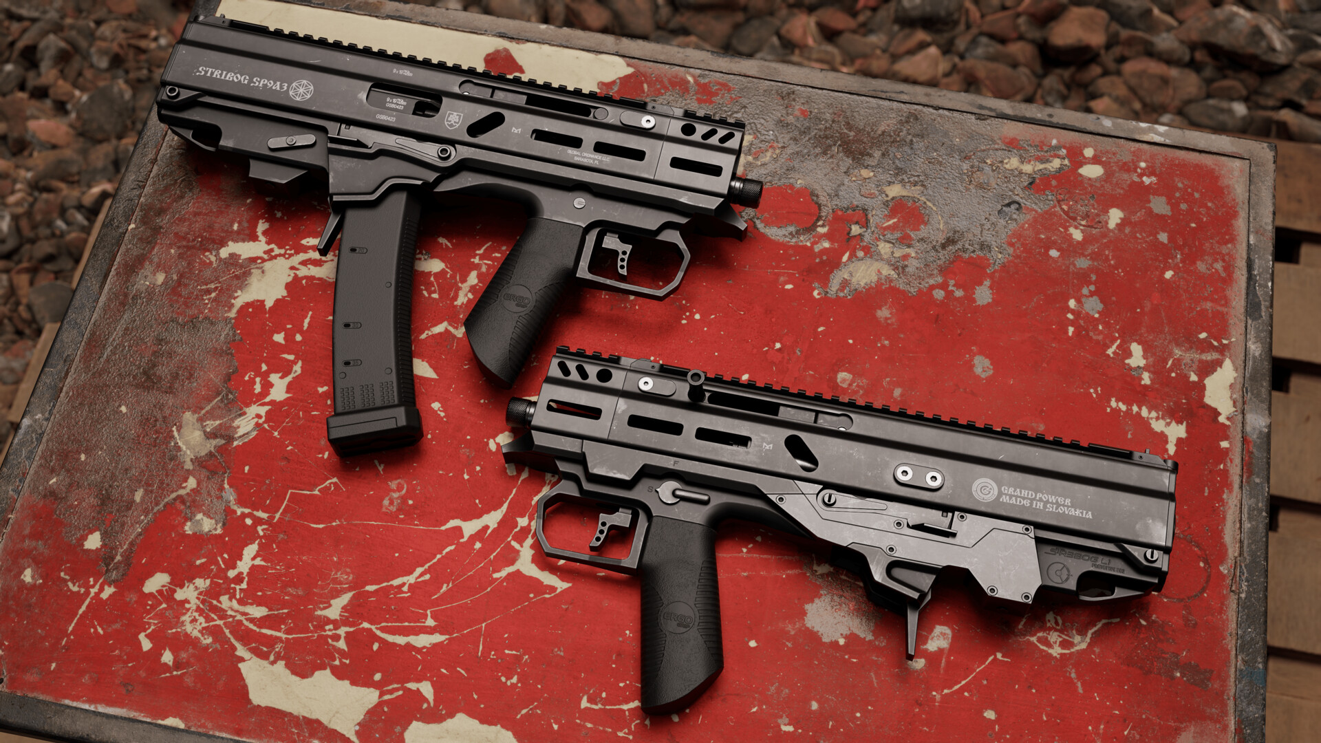 ArtStation - Bullpup Stribog SPA3