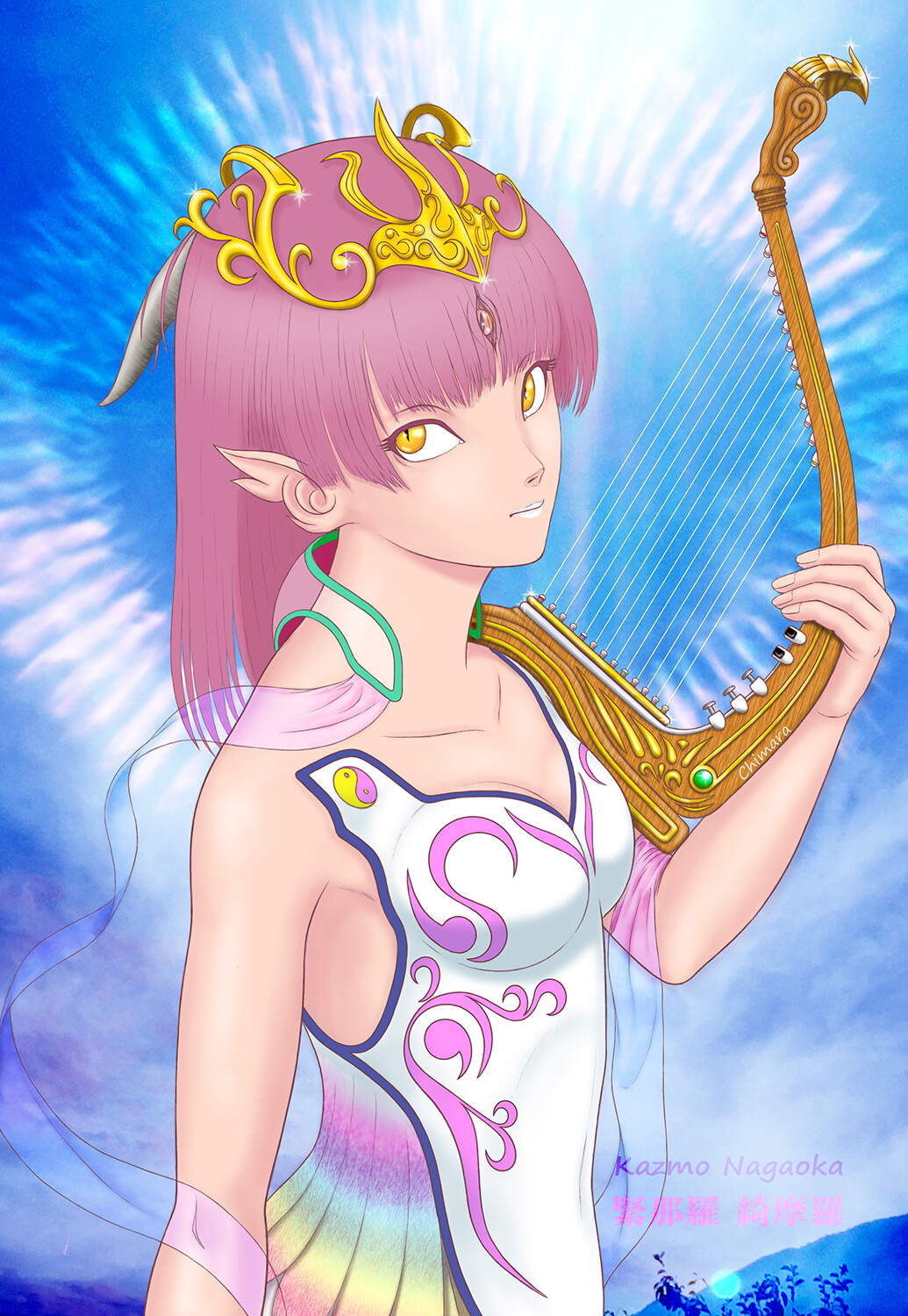 ArtStation - Original The Eight Legions Kinnara