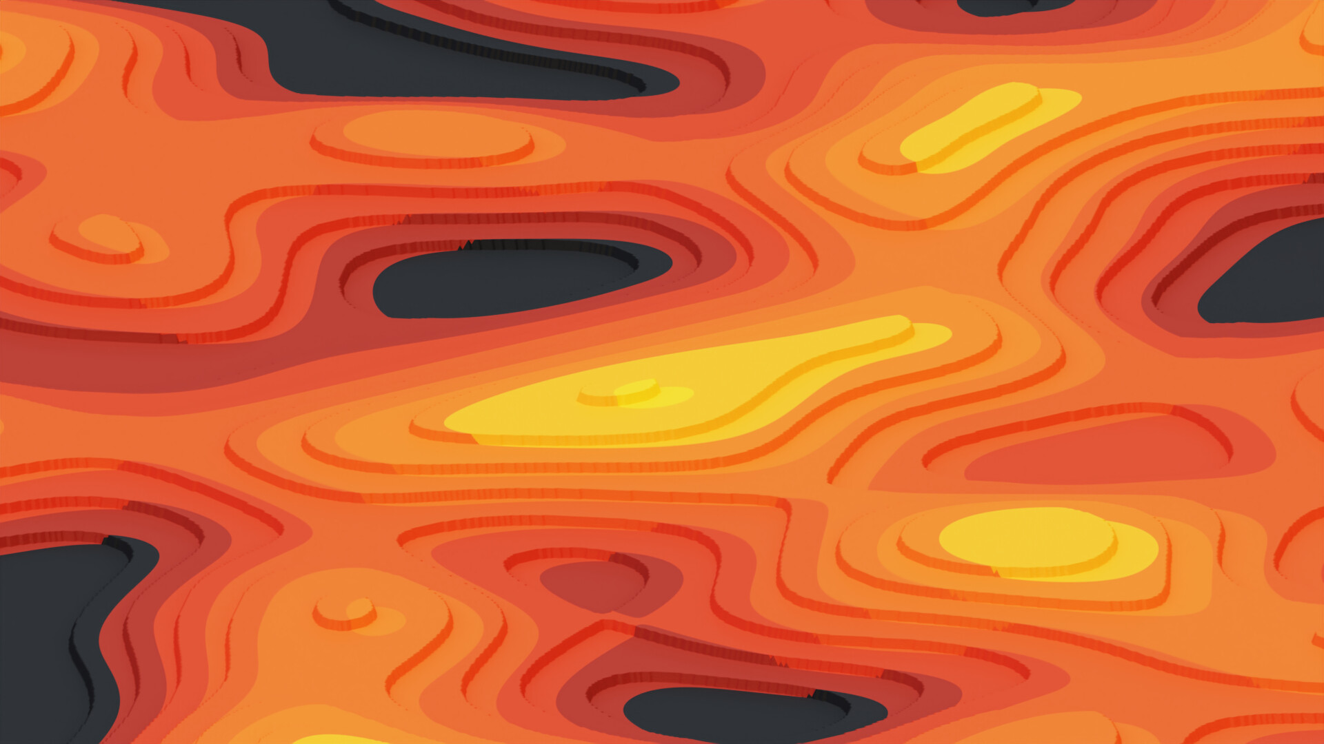 ArtStation - Abstract Terrain