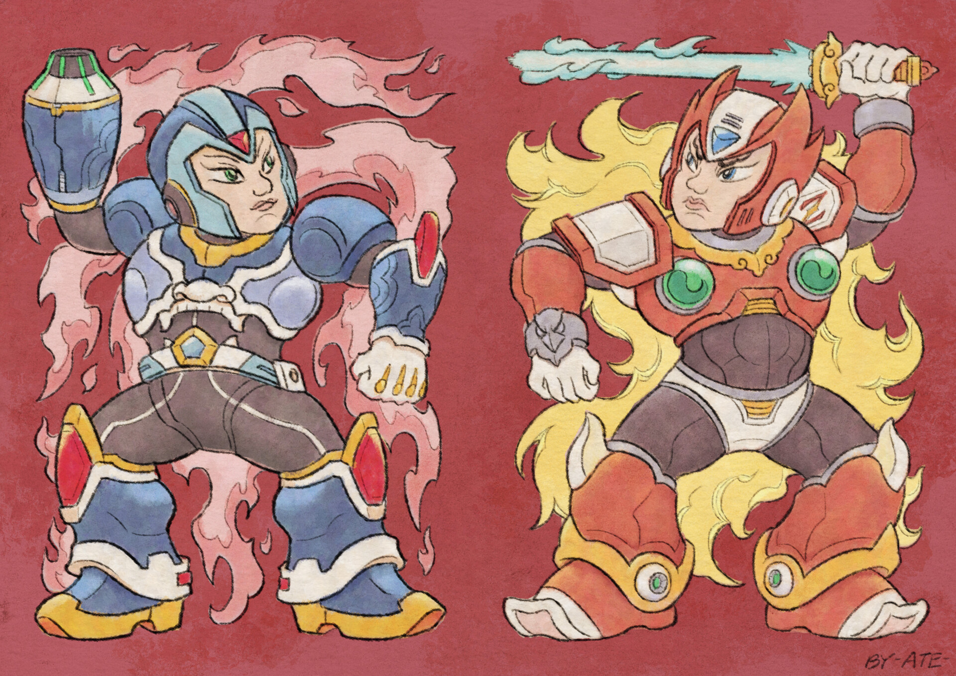 ArtStation - Door gods