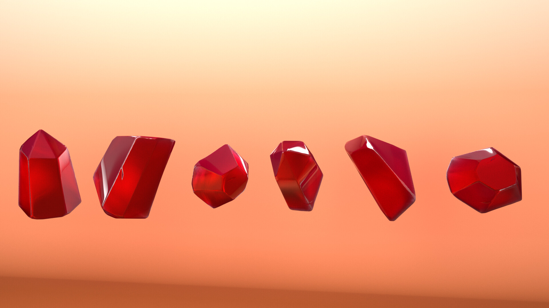 ArtStation - Gemstone Shading Tests