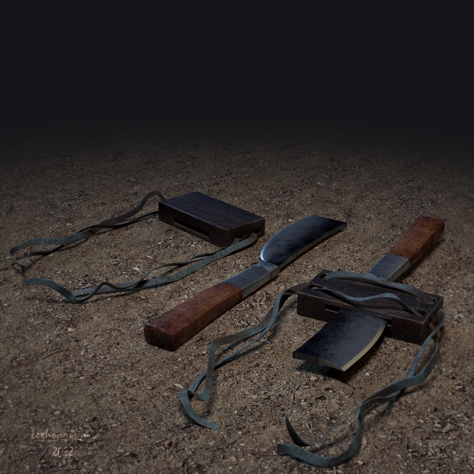 ArtStation - Dao Prop/Assets