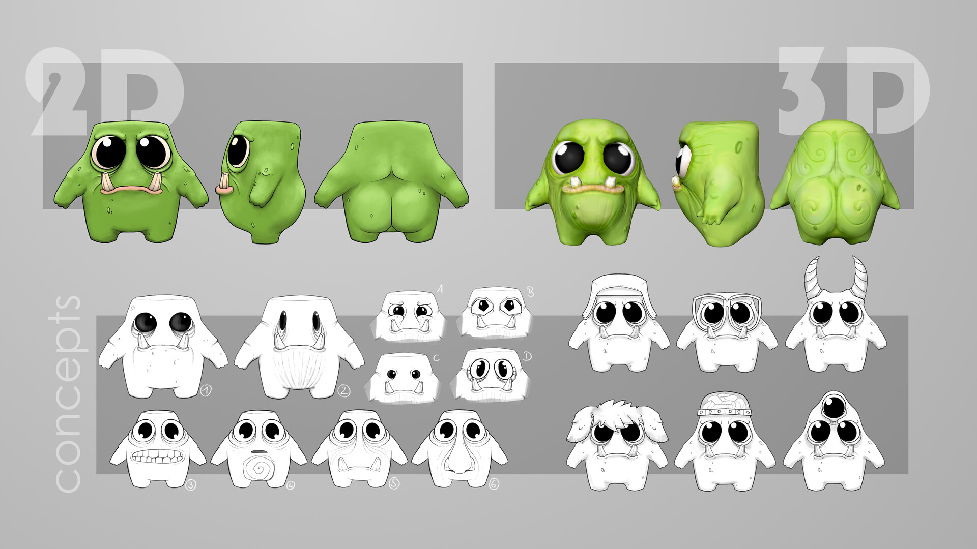 Heinrich Penzenstadler - 3D / 2D Concept for Studio Sterneck