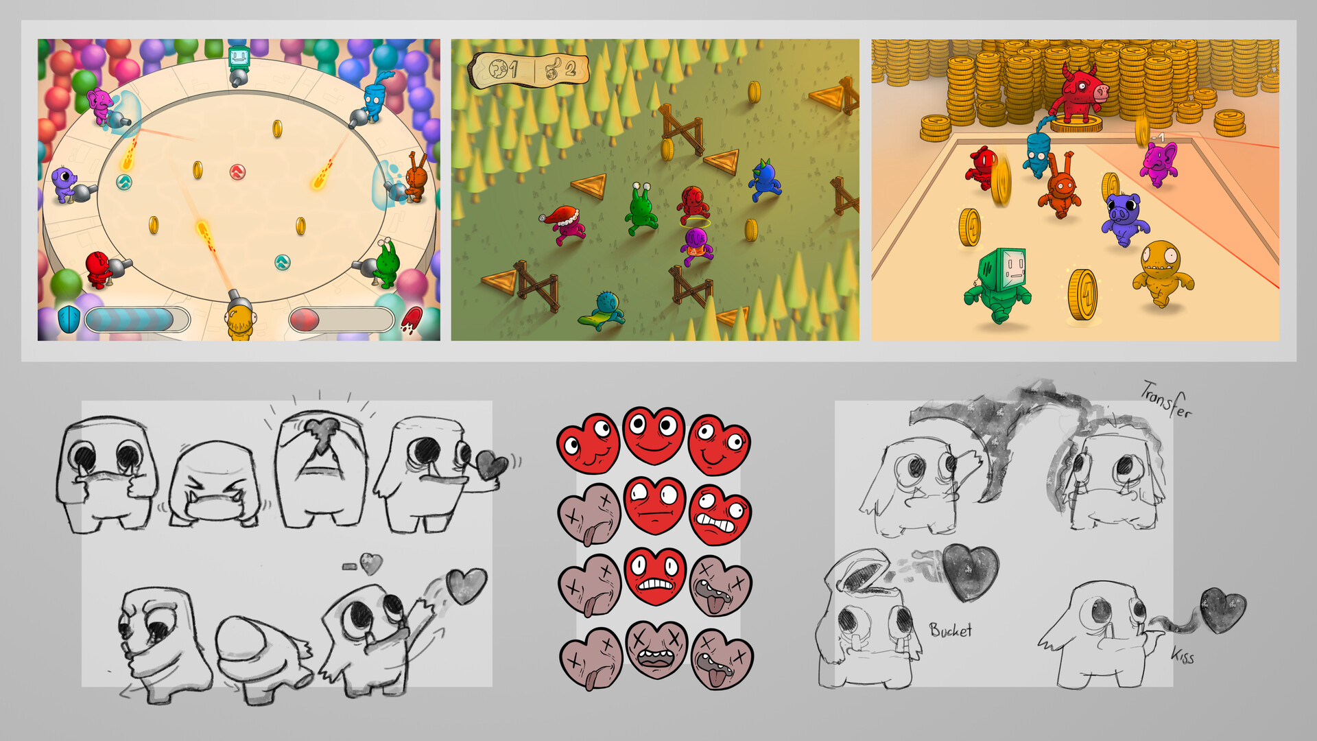 Heinrich Penzenstadler - 3D / 2D Concept for Studio Sterneck