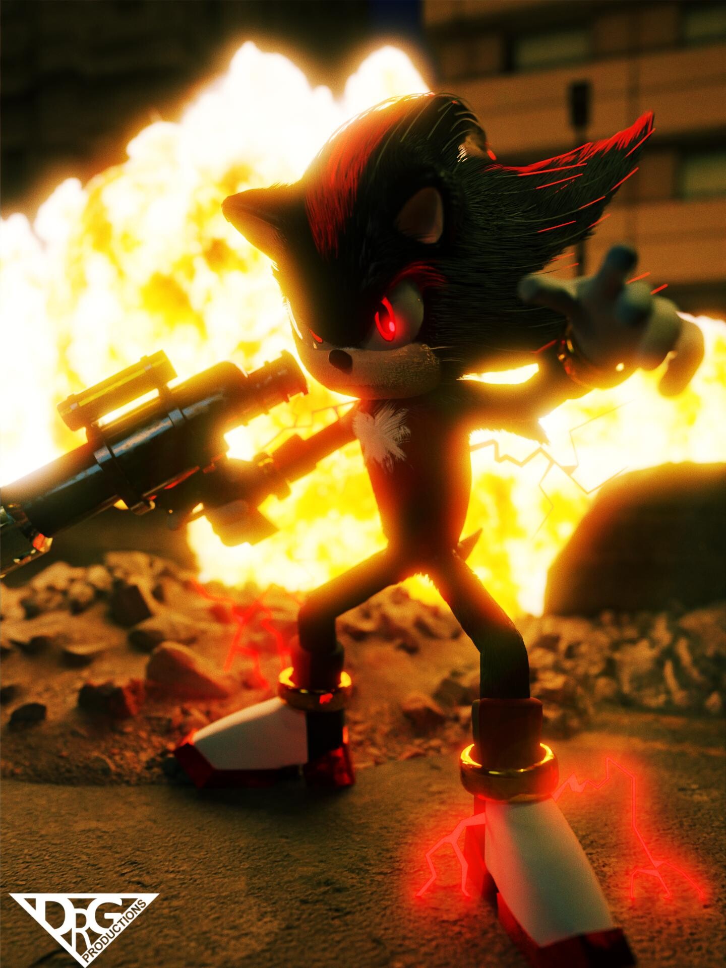 ArtStation - Shadow the Hedgehog