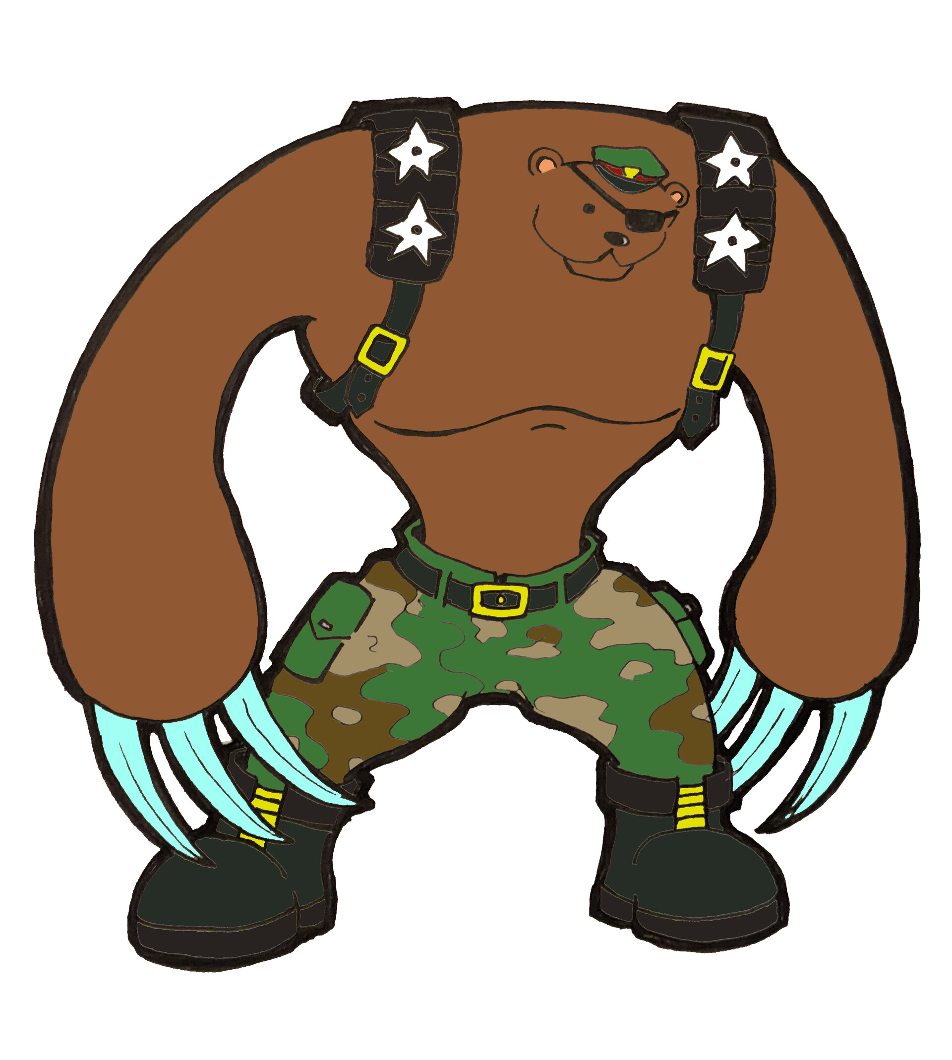 ArtStation - General Theodore E. Bear