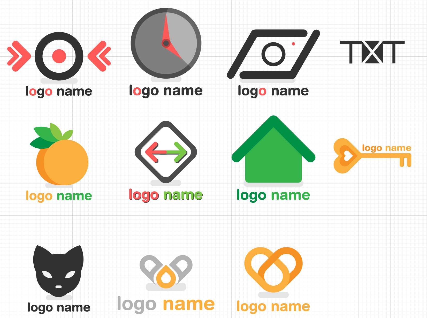 Dean M - Logo examples practice