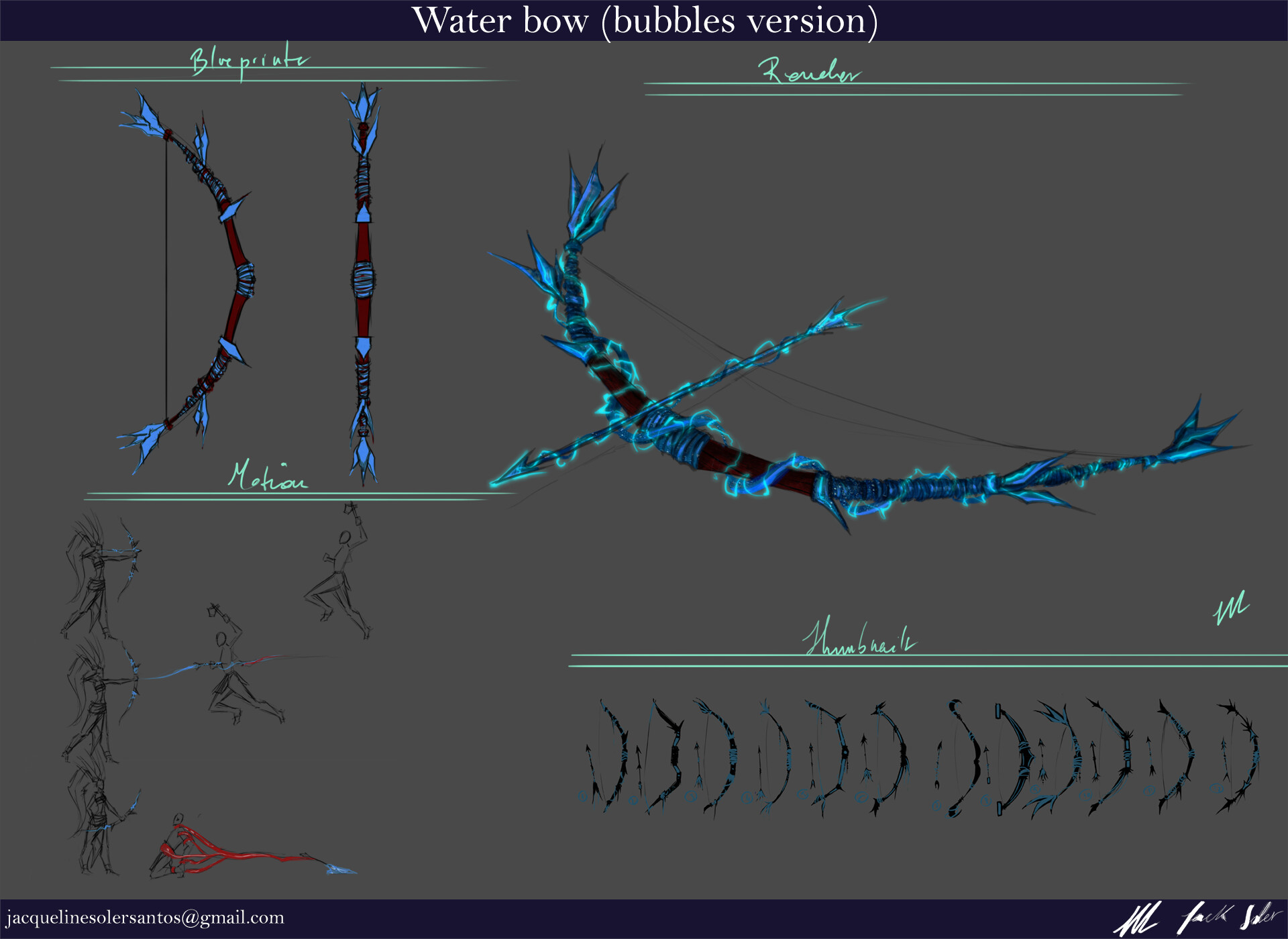 ArtStation - Water Bow