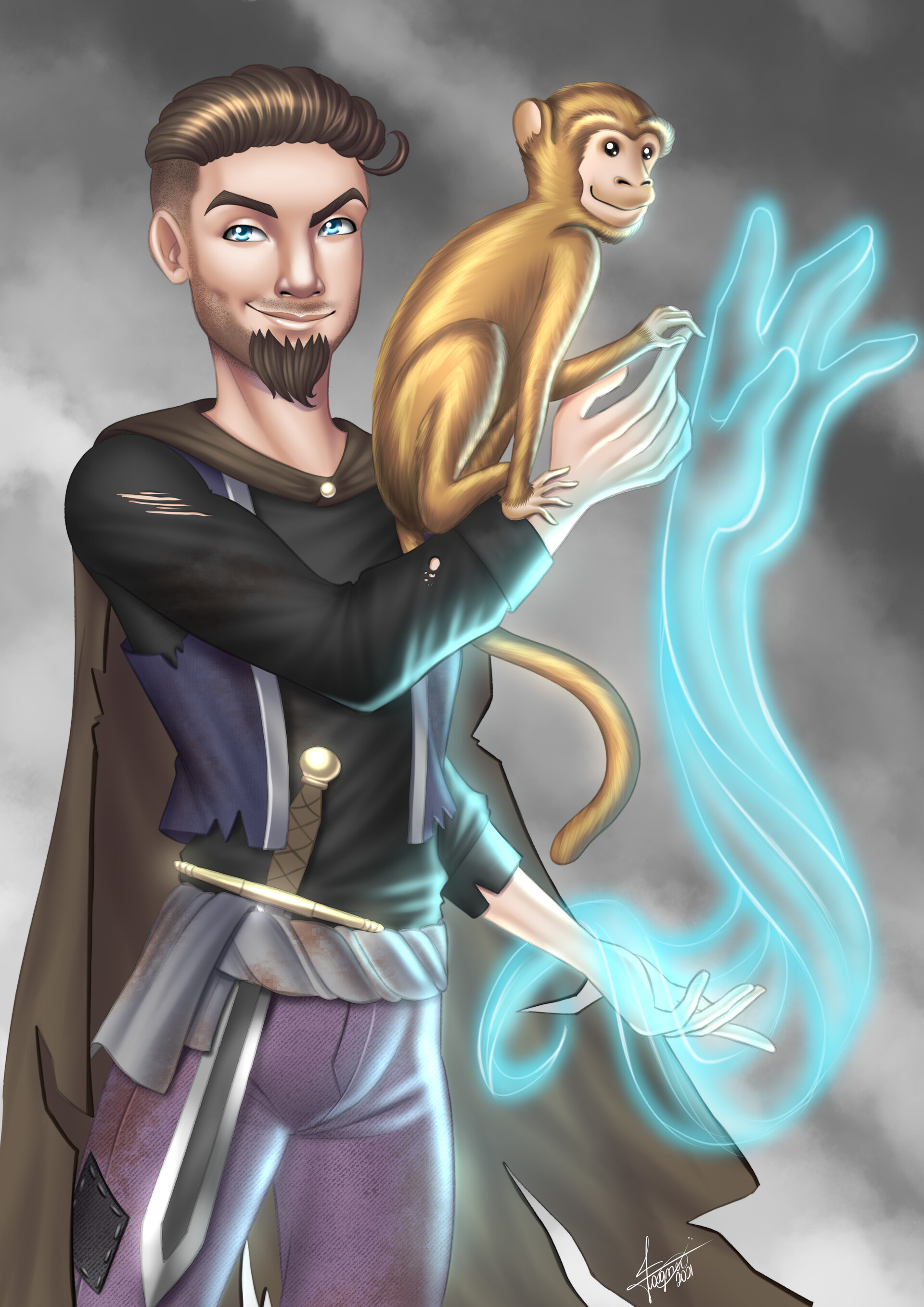 ArtStation - SHY - DnD Character Commission