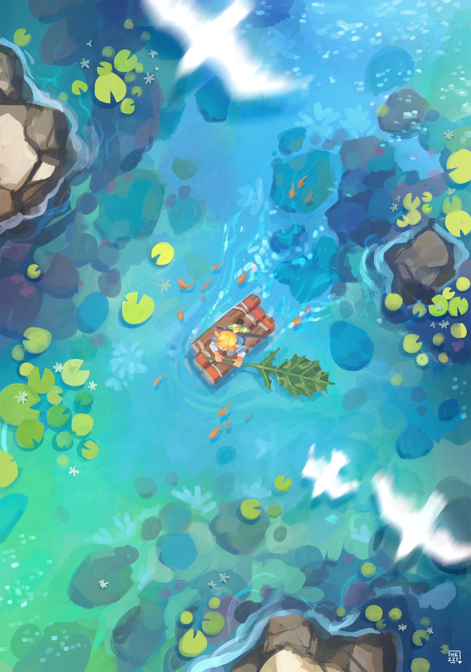 how to make a raft in botw