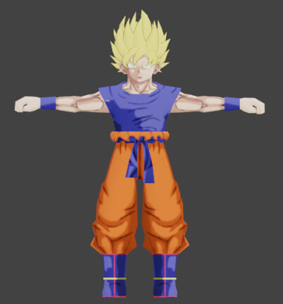 ArtStation - Super sayain goku