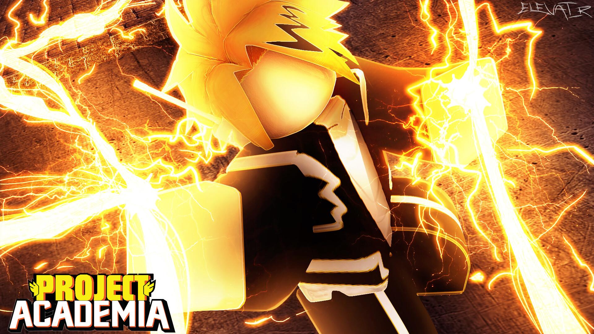 ArtStation - Project Academia: Kaminari Denki