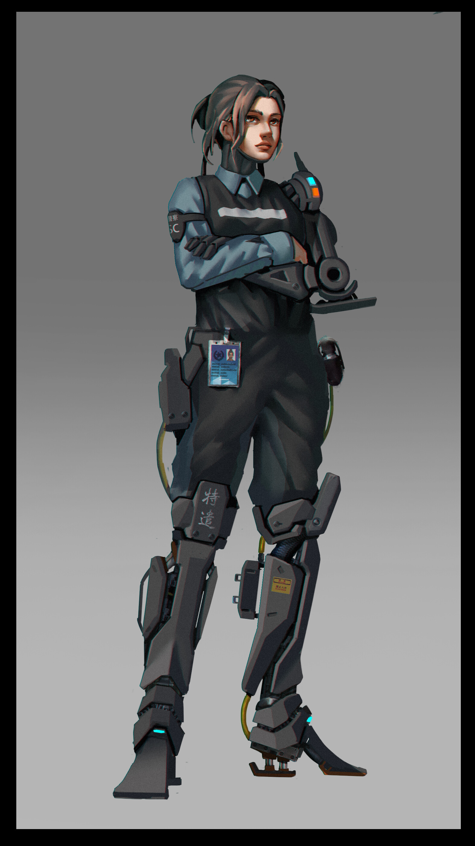 ArtStation - Hong Kong Future Cops