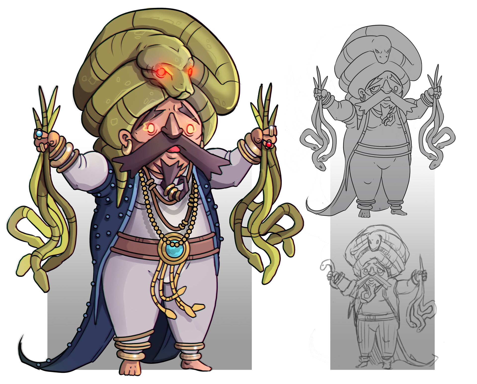 ArtStation - Snake Salesman