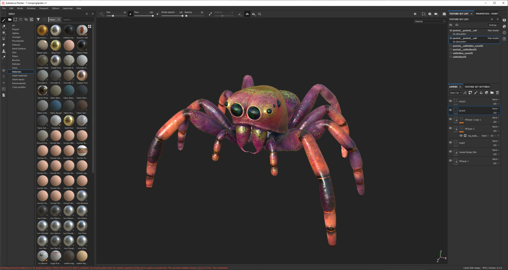 TheVoodooMaster - Full CGI Jumping Spider